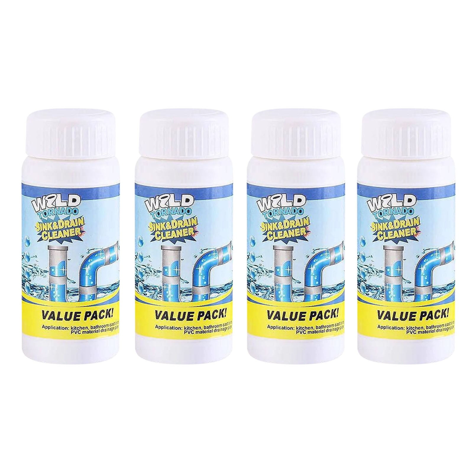 ZHaoHaoSY Fast-Acting Foam Toilet Cleaner & Pipe Unclogger - Enzyme ...