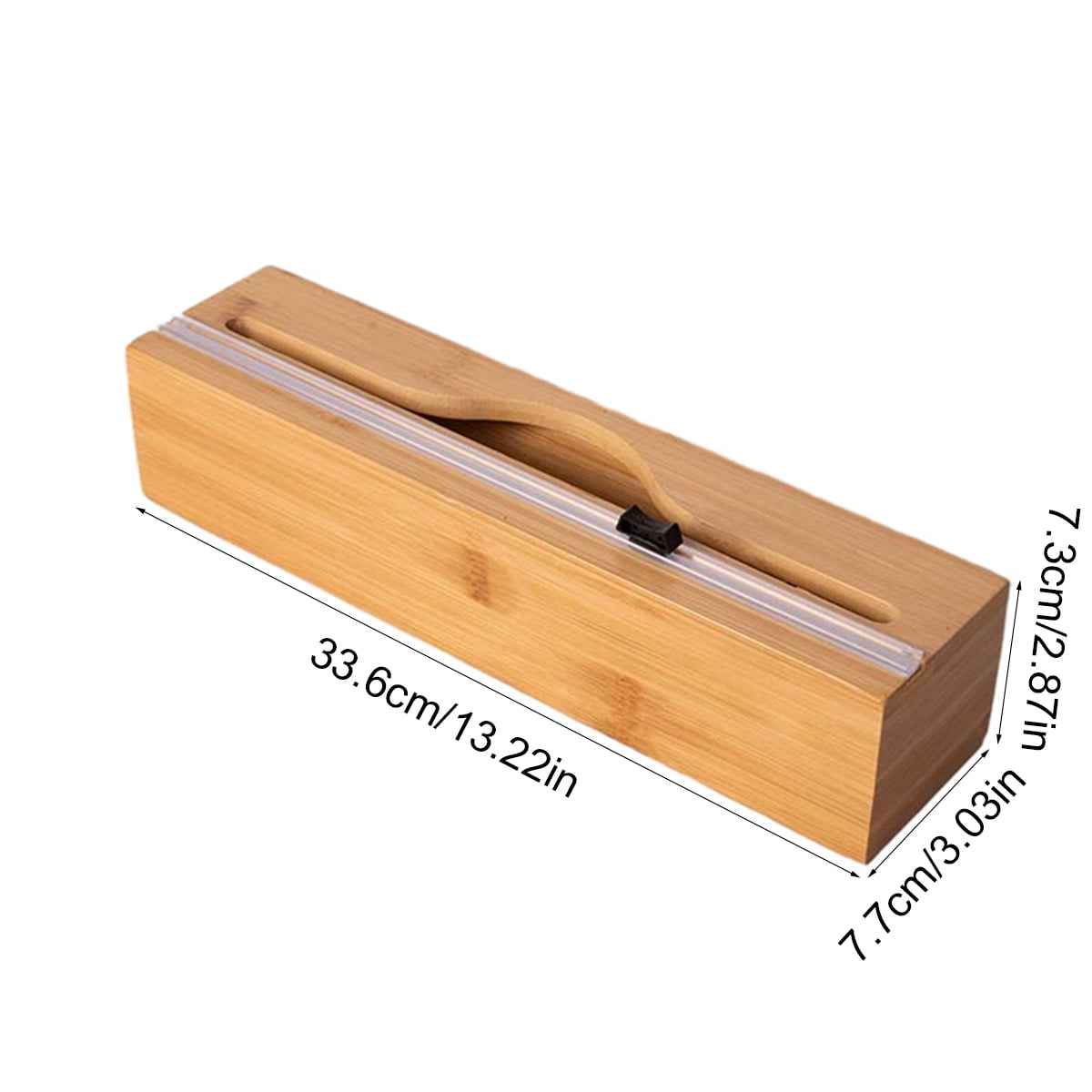 ZHaobin 1pc Kitchen Wrap Dispenser with Foil & Cling Film Cutter Box ...