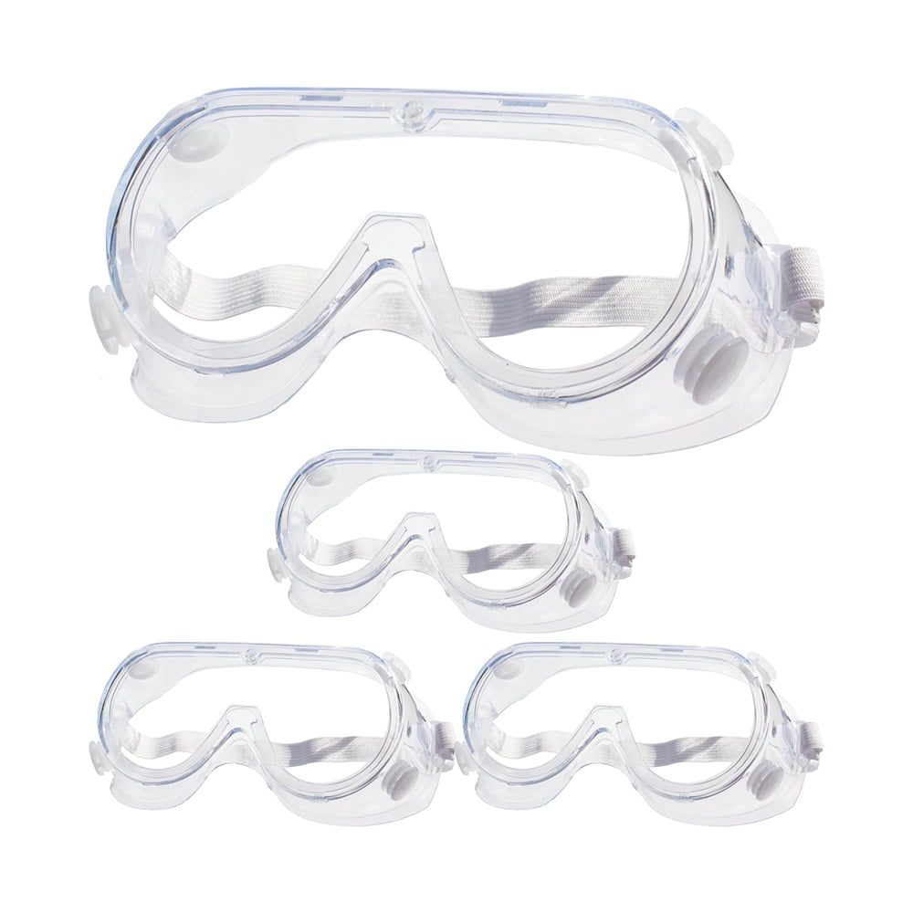 ZHaobin Anti-Fog Protective Safety Goggles Clear Lens Wide-Vision ...