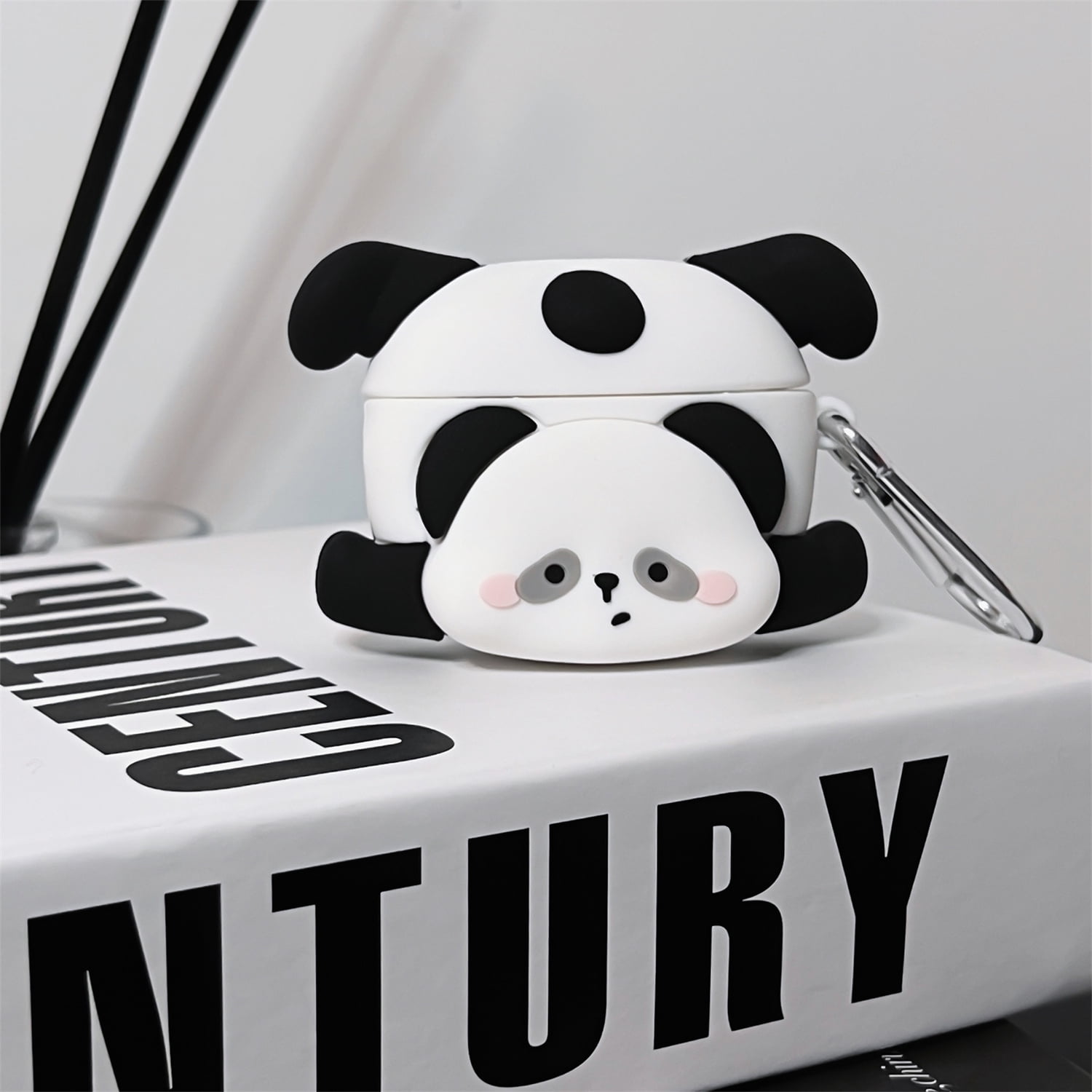 ZHaobin Cartoon Panda Bluetooth Earphone Case for AirPods 4 3 2 1 ...