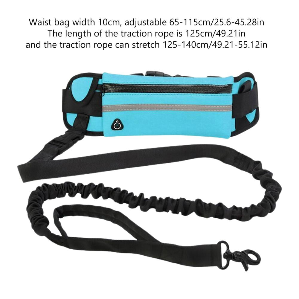 ZHaobin Hands-Free Dog Walking Belt Fanny Pack Waist Belt Adjustable ...