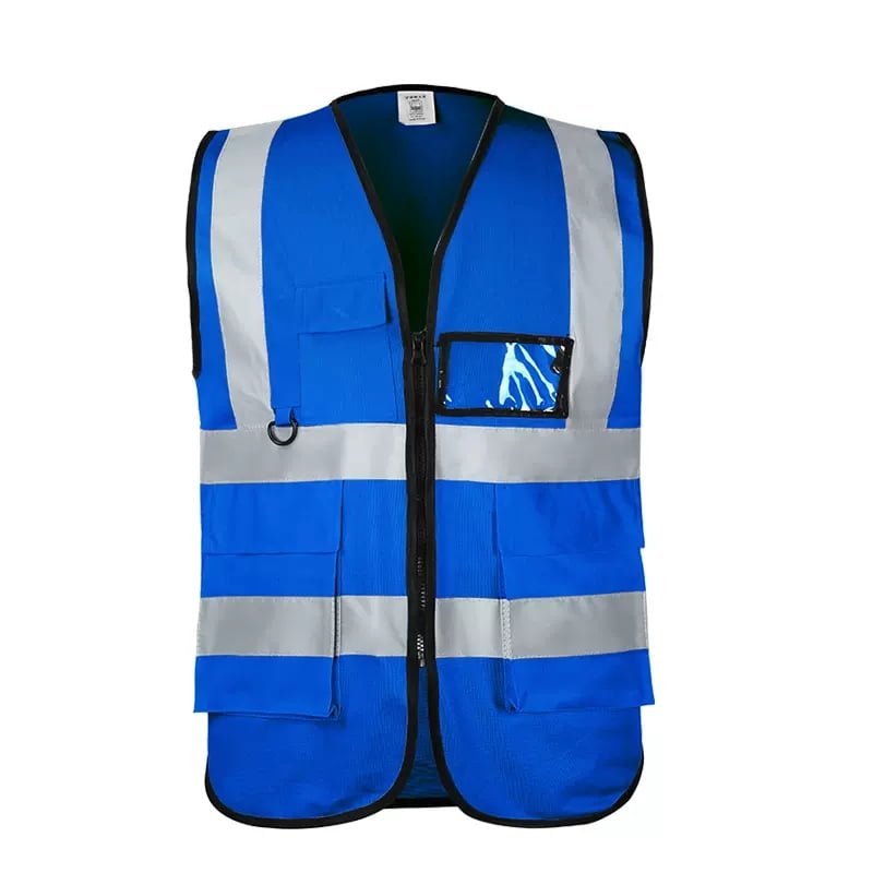 ZHaobin High Visibility Safety Vest with Pockets Reflective Work Vest ...