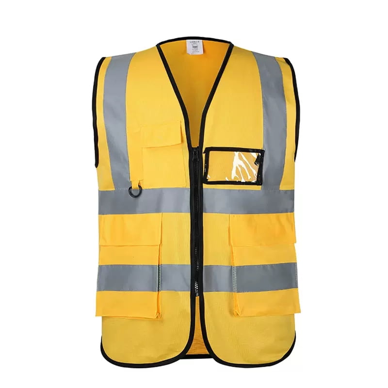 ZHaobin High Visibility Safety Vest with Pockets Reflective Work Vest ...