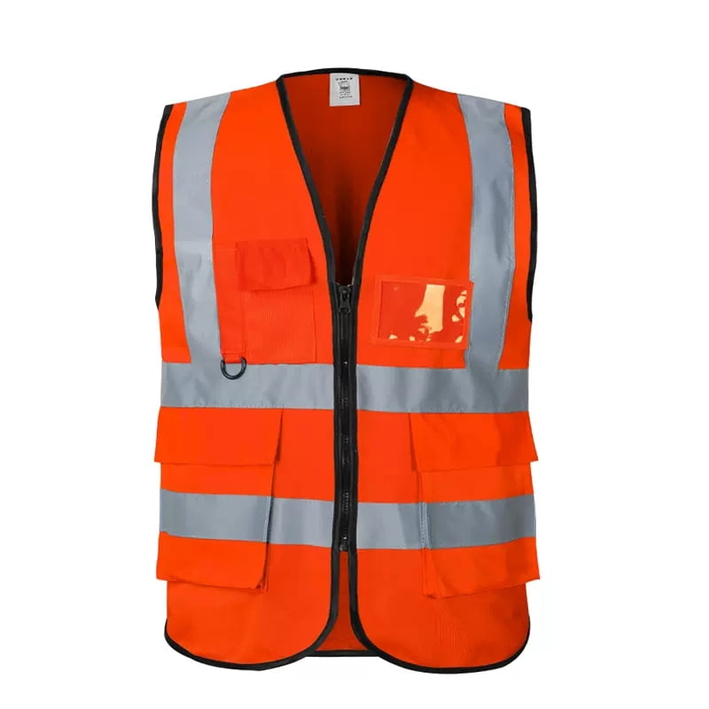 ZHaobin High Visibility Safety Vest with Pockets Reflective Work Vest ...