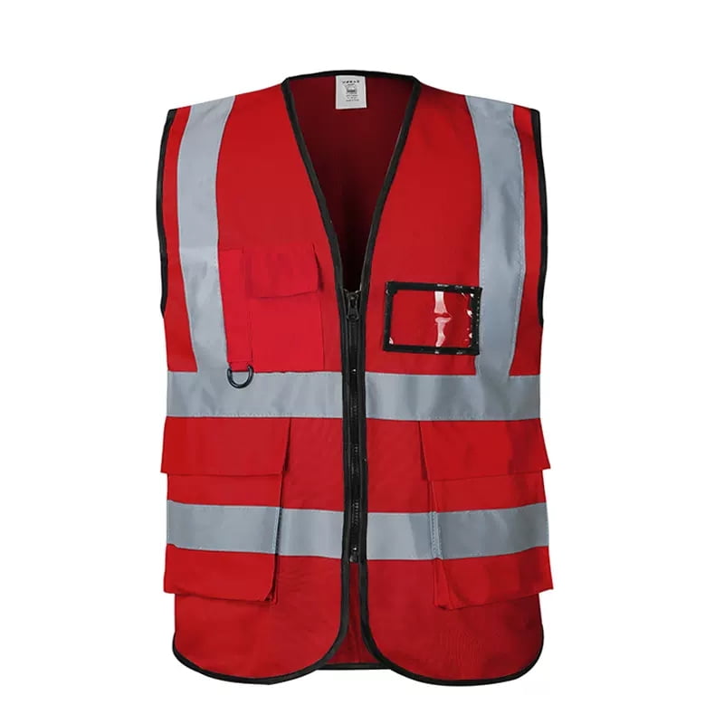 ZHaobin High Visibility Safety Vest with Pockets Reflective Work Vest ...