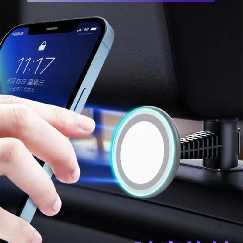 ZHaobin Magnetic Car Back Seat Phone Holder for iPhone 12 13 14 15 ...