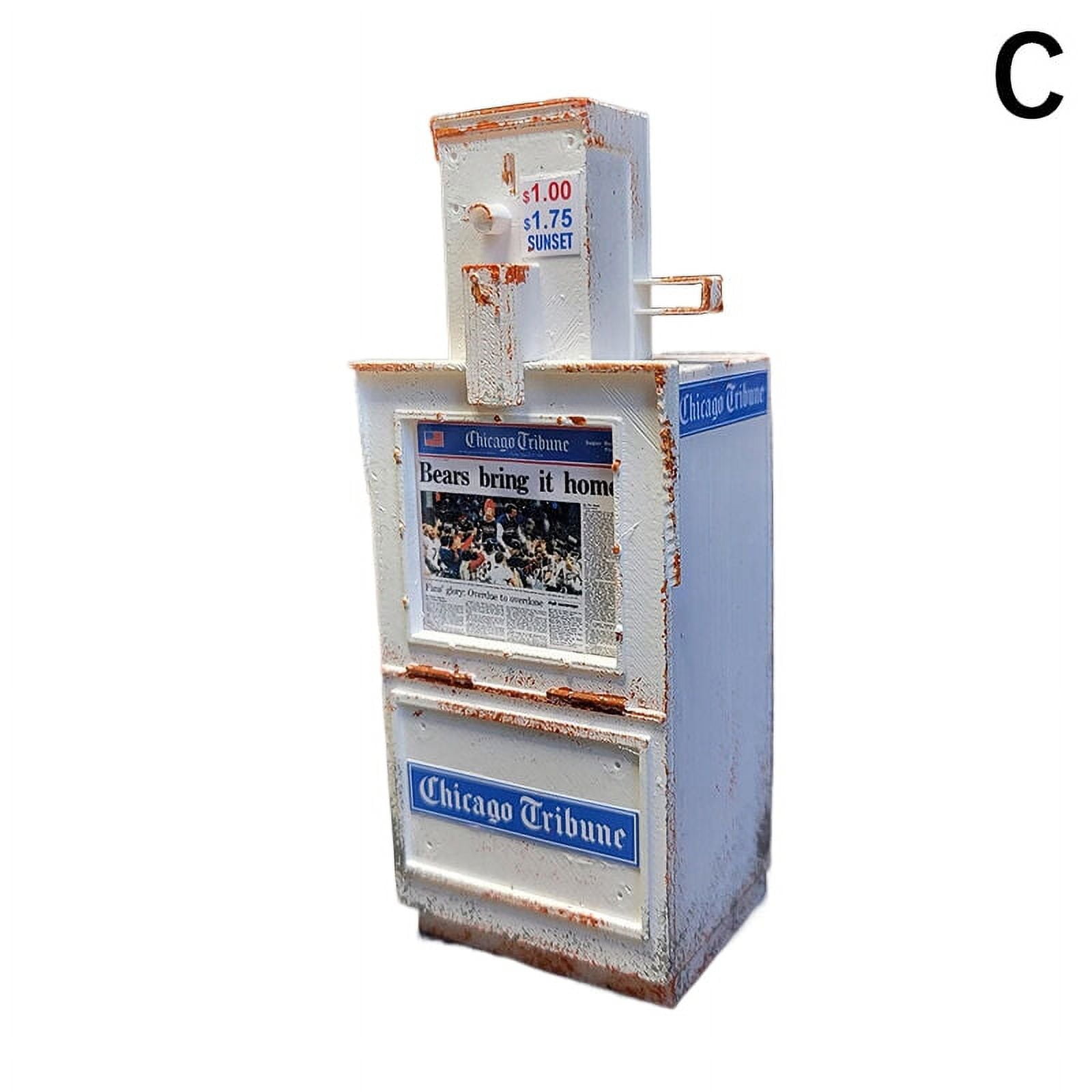 ZHaobin Miniature American Payphone In 1:12 Scale Mini Vintage Style ...