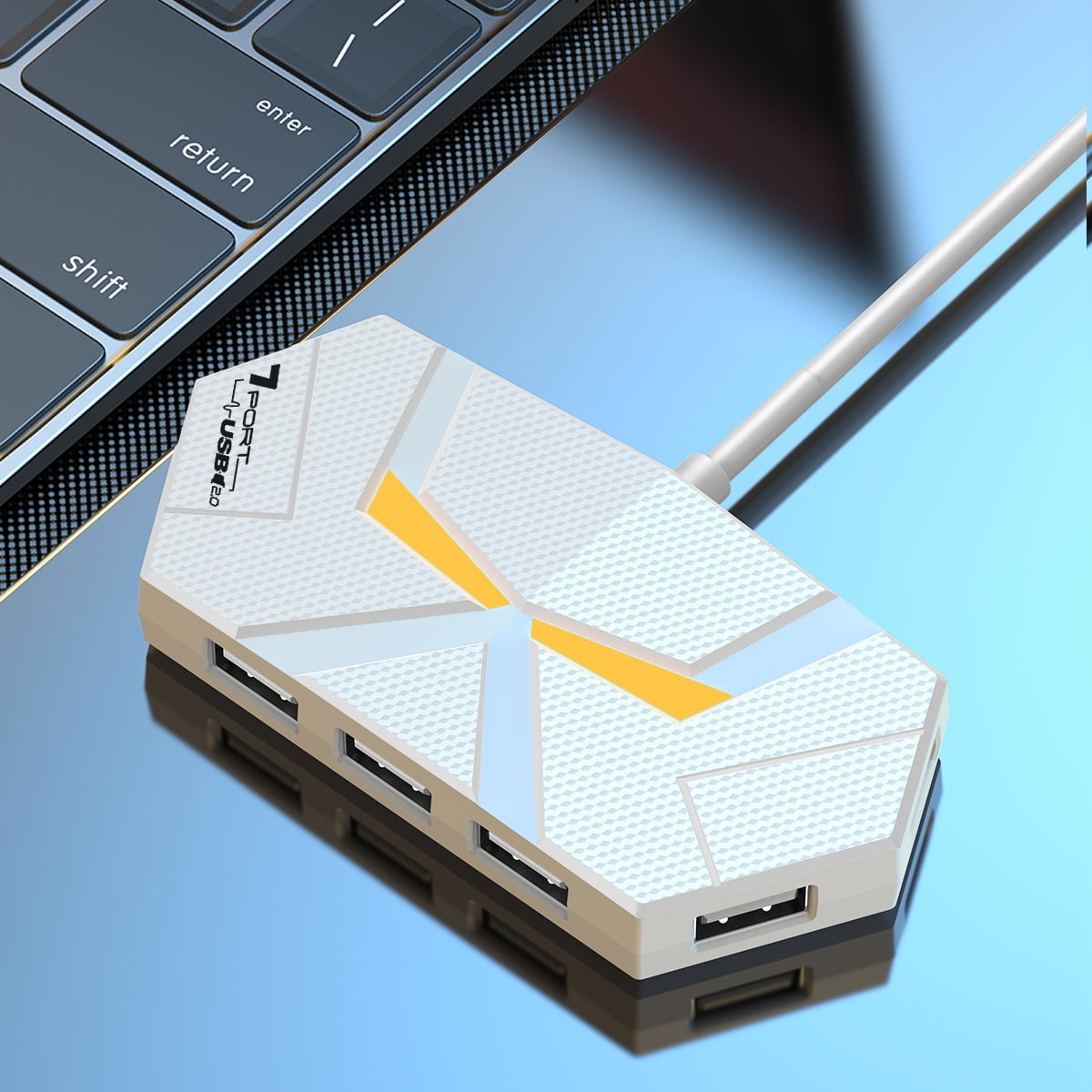 ZHaobin USB 3.0 USB2.0 HUB 4/7Ports Multi USB Splitter USB 3.0 Docking Station Multiple Expander ...