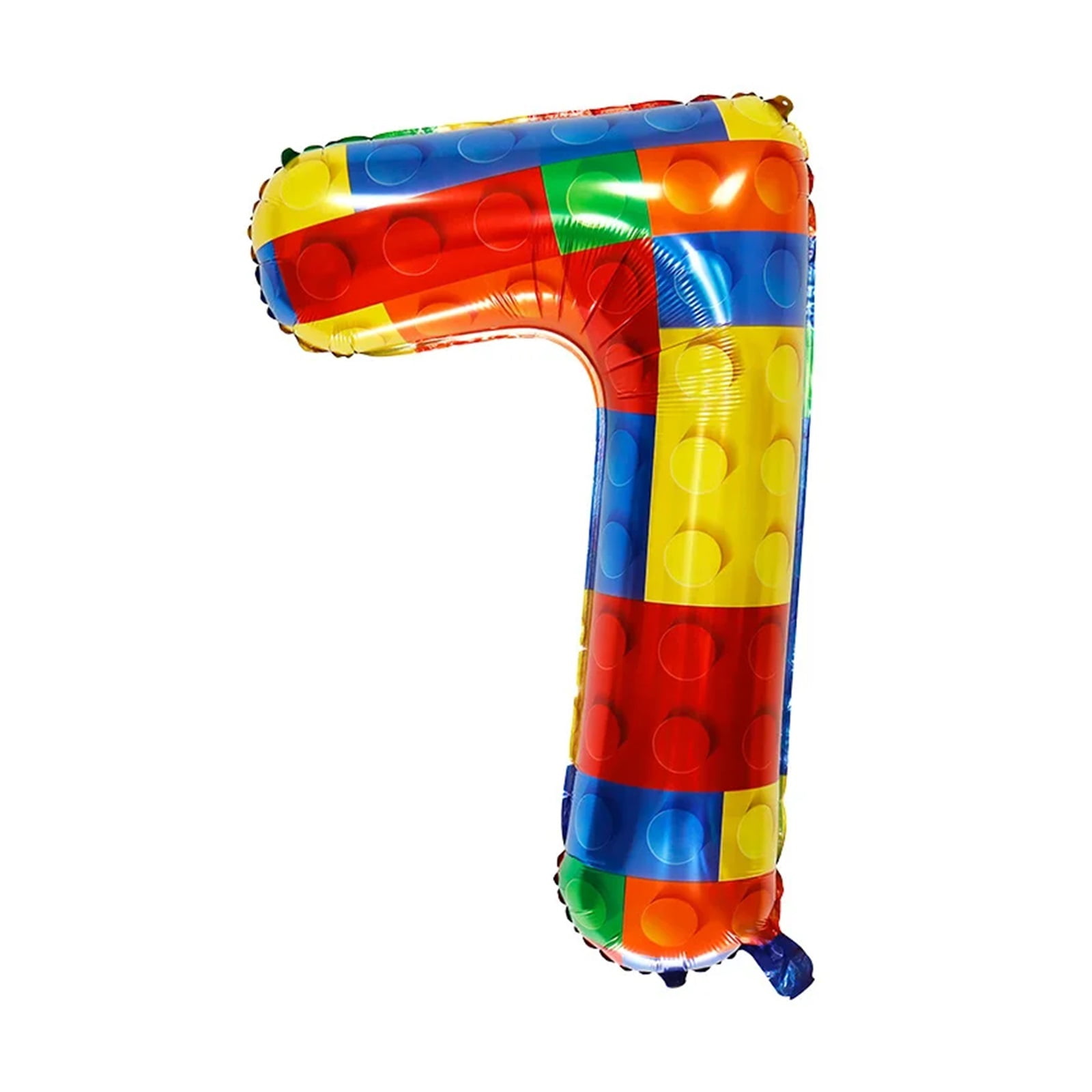 ZHsq 32 Inch Building Block Number Balloons Block Latex Balloons for Colorful Blocks Theme ...