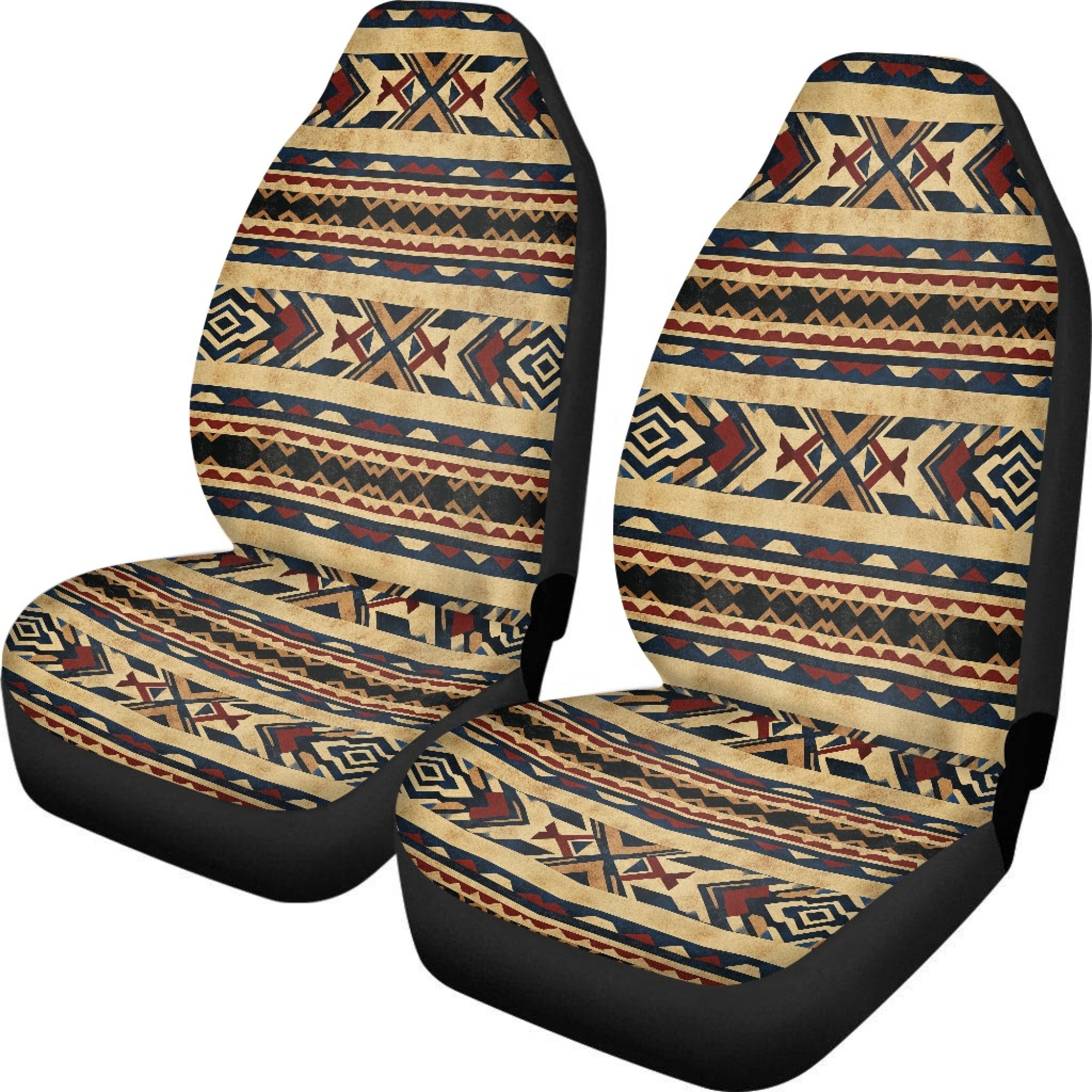 ZIATUBLE Aztec Southwest Car Seat Cover Breathable Vehicle Front Seat ...
