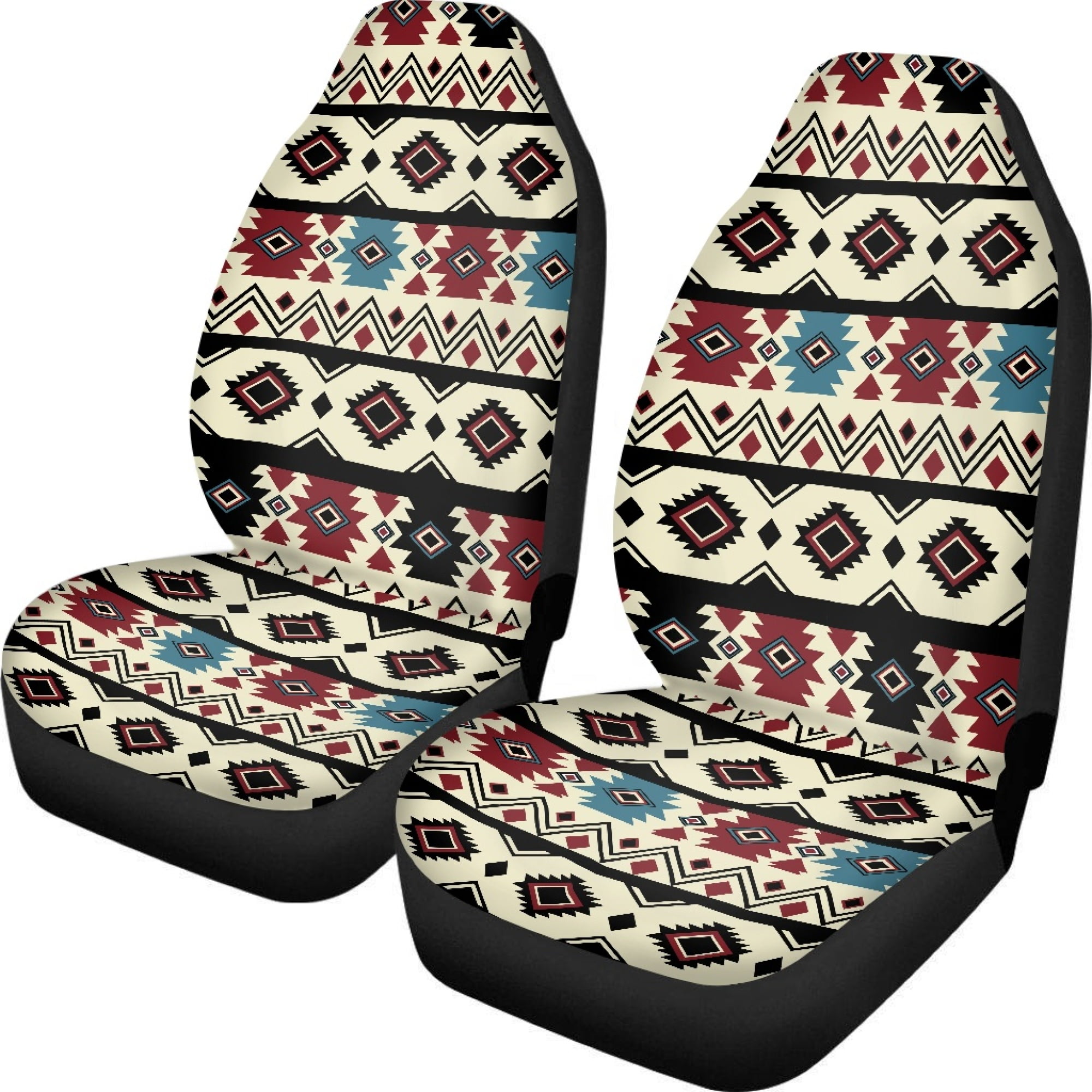 ZIATUBLE Aztec Southwest Front Auto Seat Cover Interior Vehicle Seat ...
