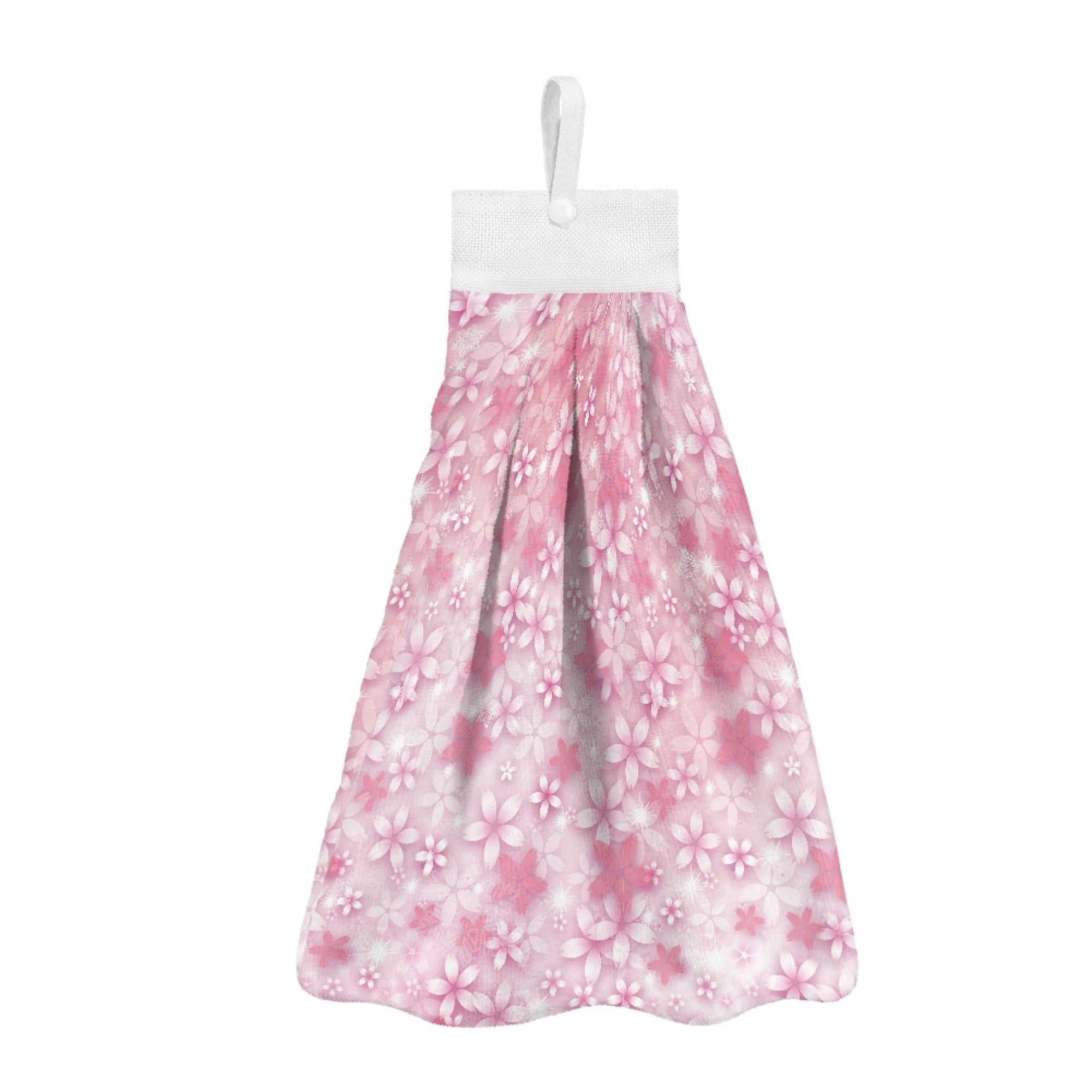 ZIATUBLE Cherry Blossom Dish Towel Hand Towels Breathable Hand Towels ...