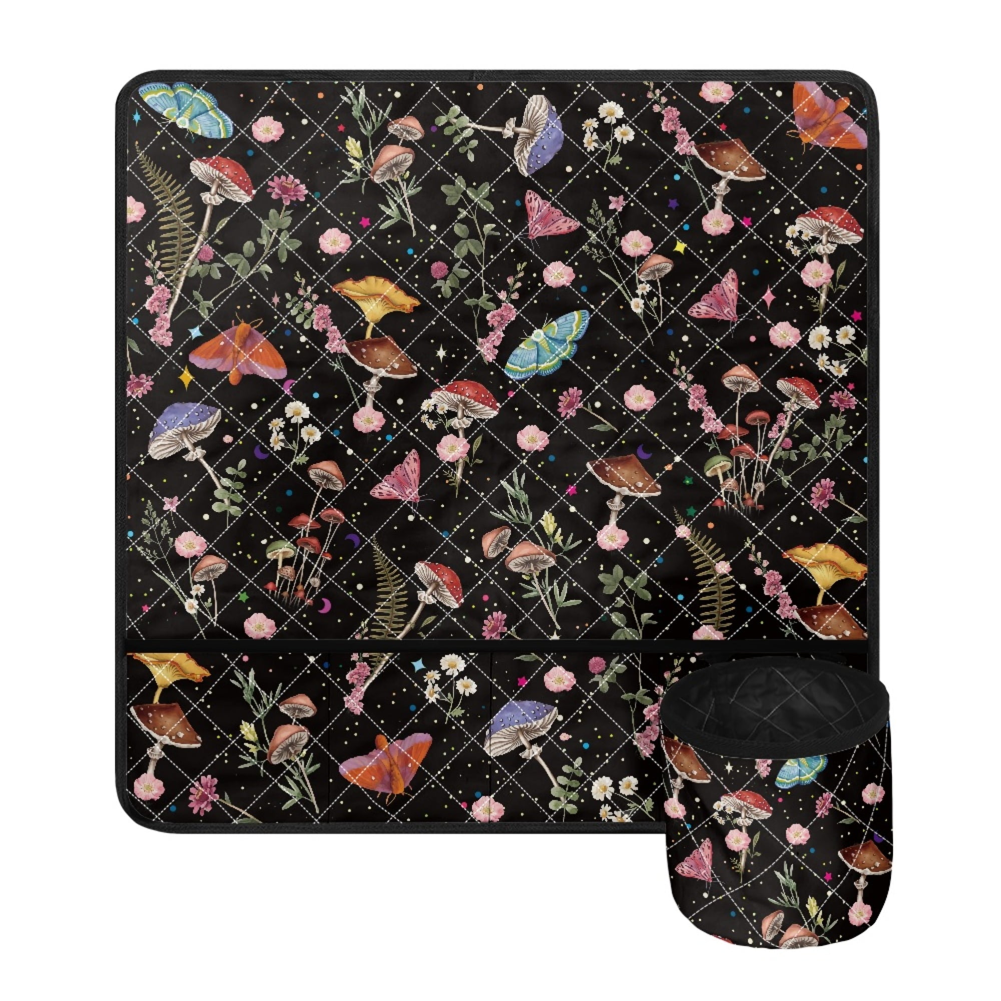 ZIATUBLE Mushroom Sewing Machine Protective Mat Butterfly Sewing ...