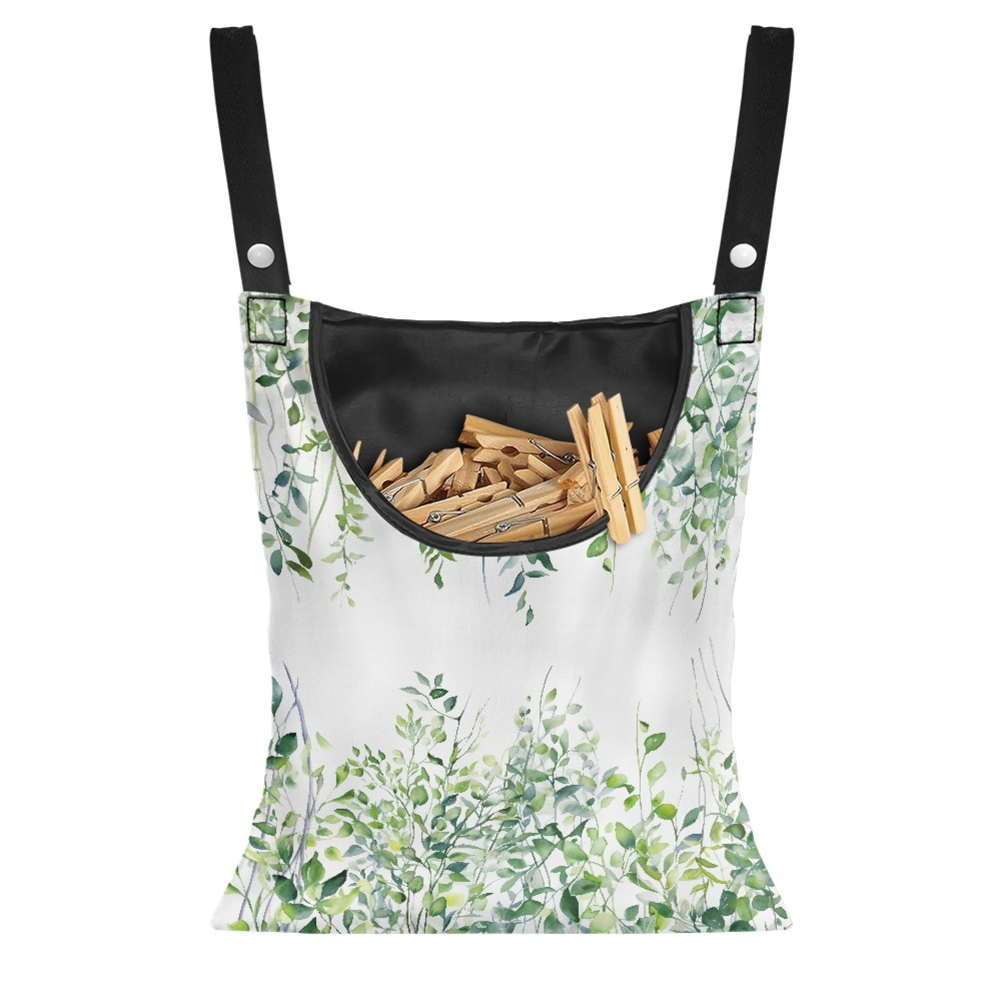 ZIATUBLE Plants Clothespin Bags for Clothesline Elastic Clothes Pin Bag ...