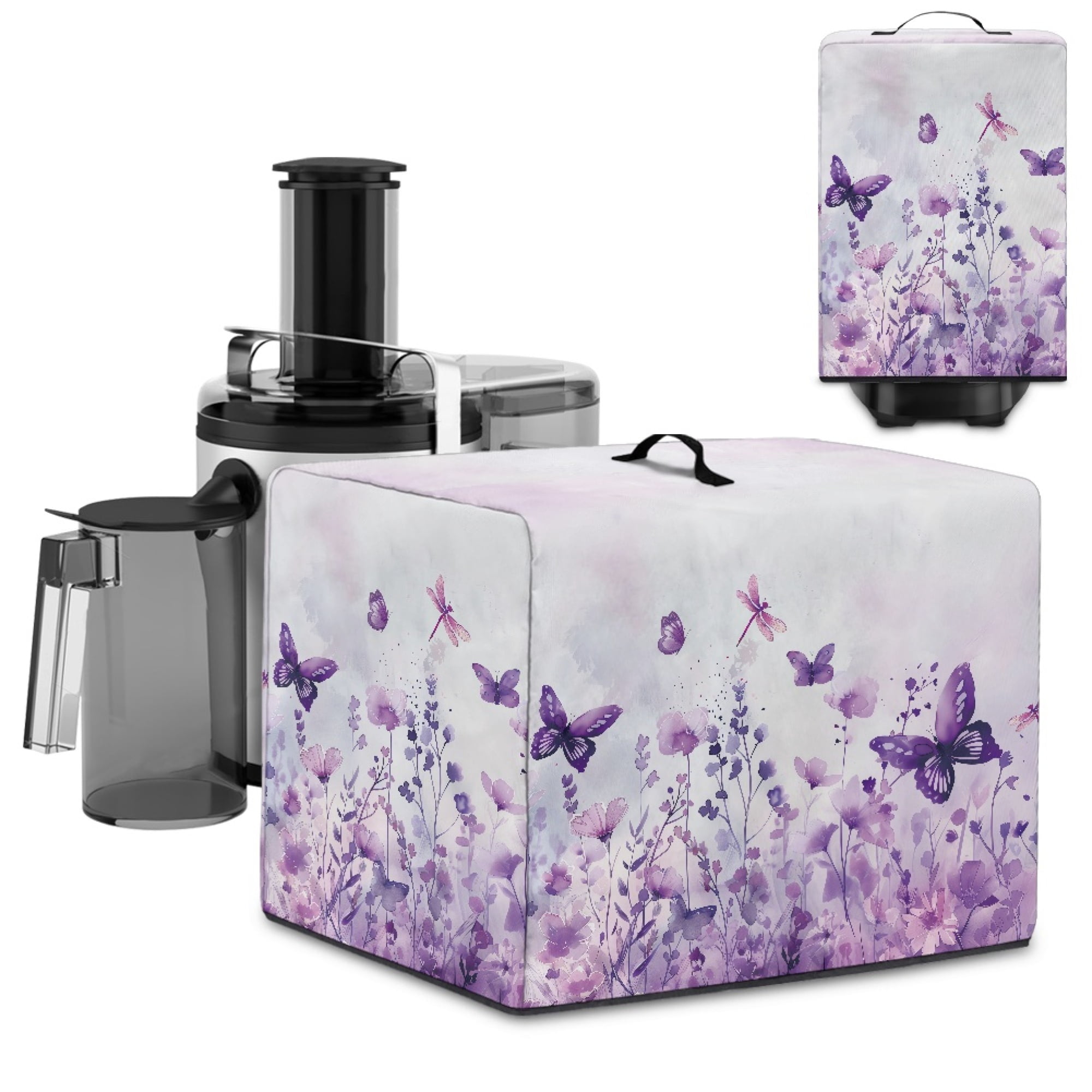 ZIATUBLES Juicer Machine Dust Cover Foldable Canvas Stain Resistant ...
