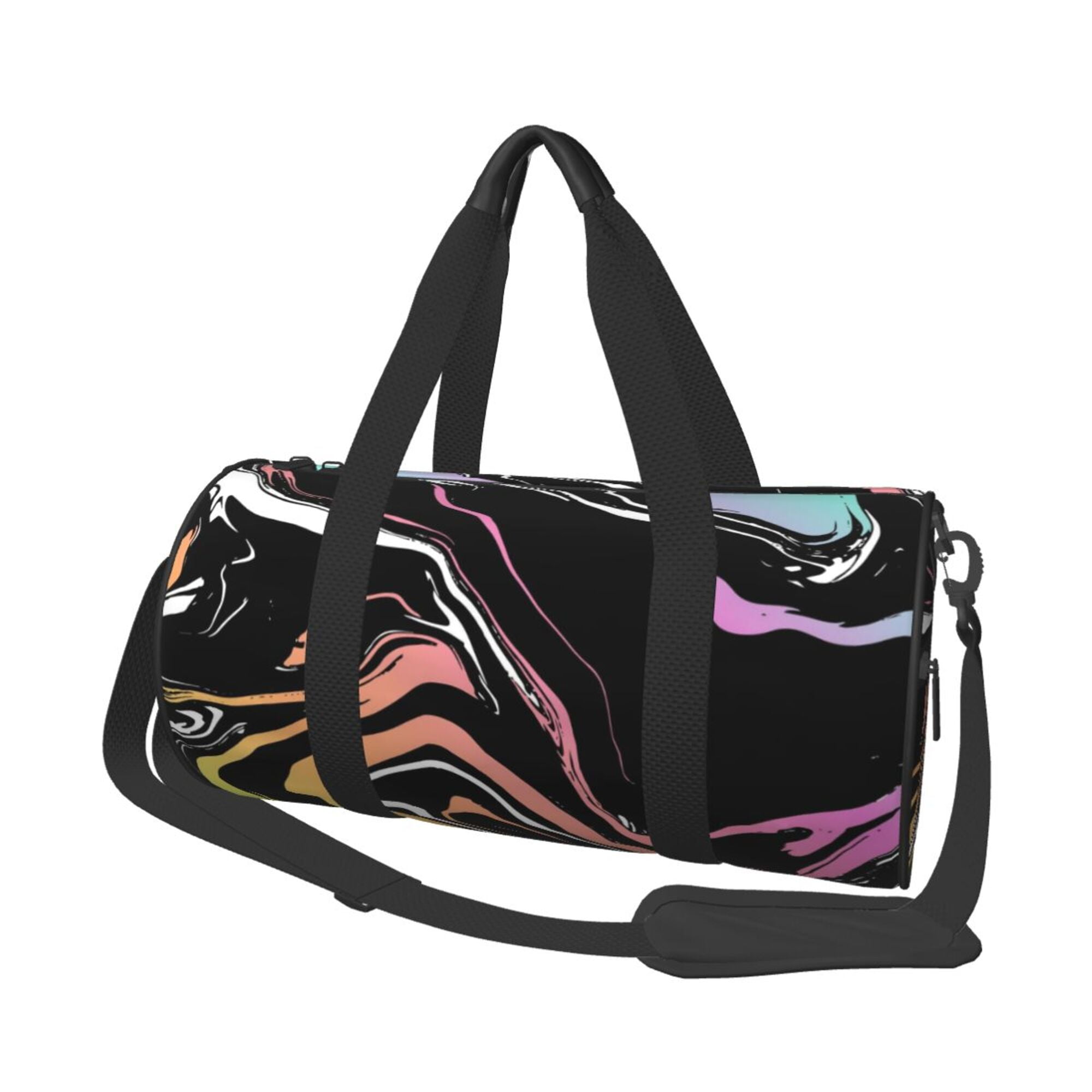 ZICANCN Abstract Modern Dark Marble Travel Duffle Bag, Sports Tote Gym ...