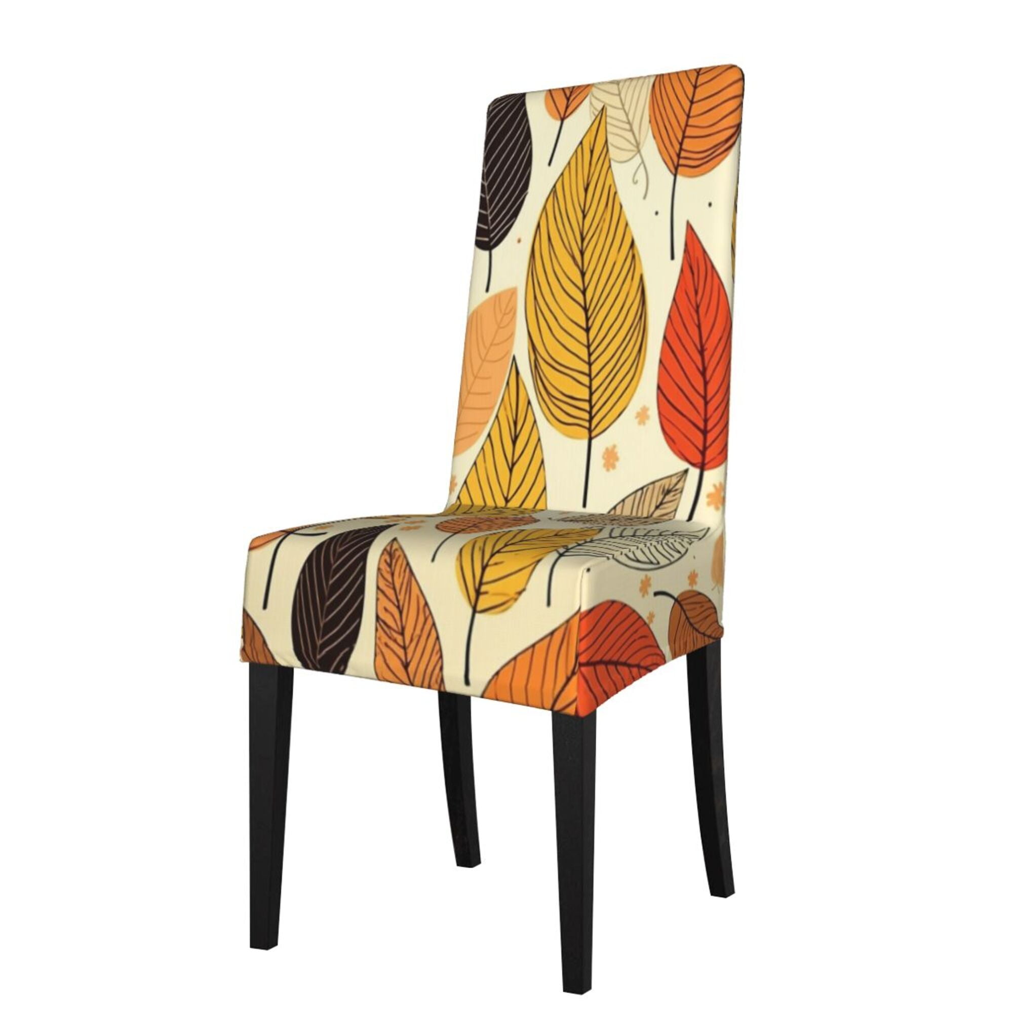 ZICANCN Abstract Plant Nature Autumn Chair Protectors Seat Covers ...