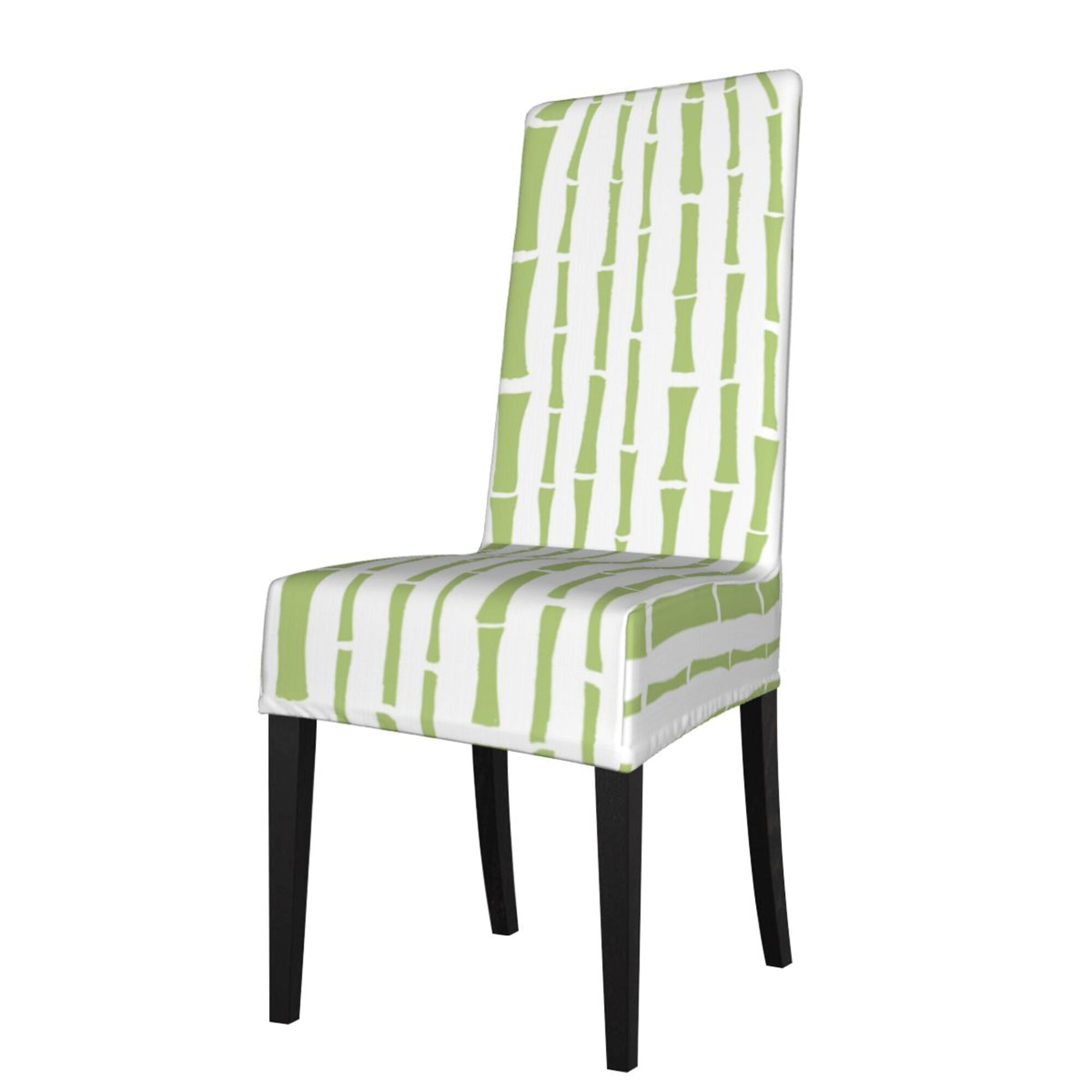 ZICANCN Abstract Watercolor Bamboo Texture Chair Protectors Seat Covers ...