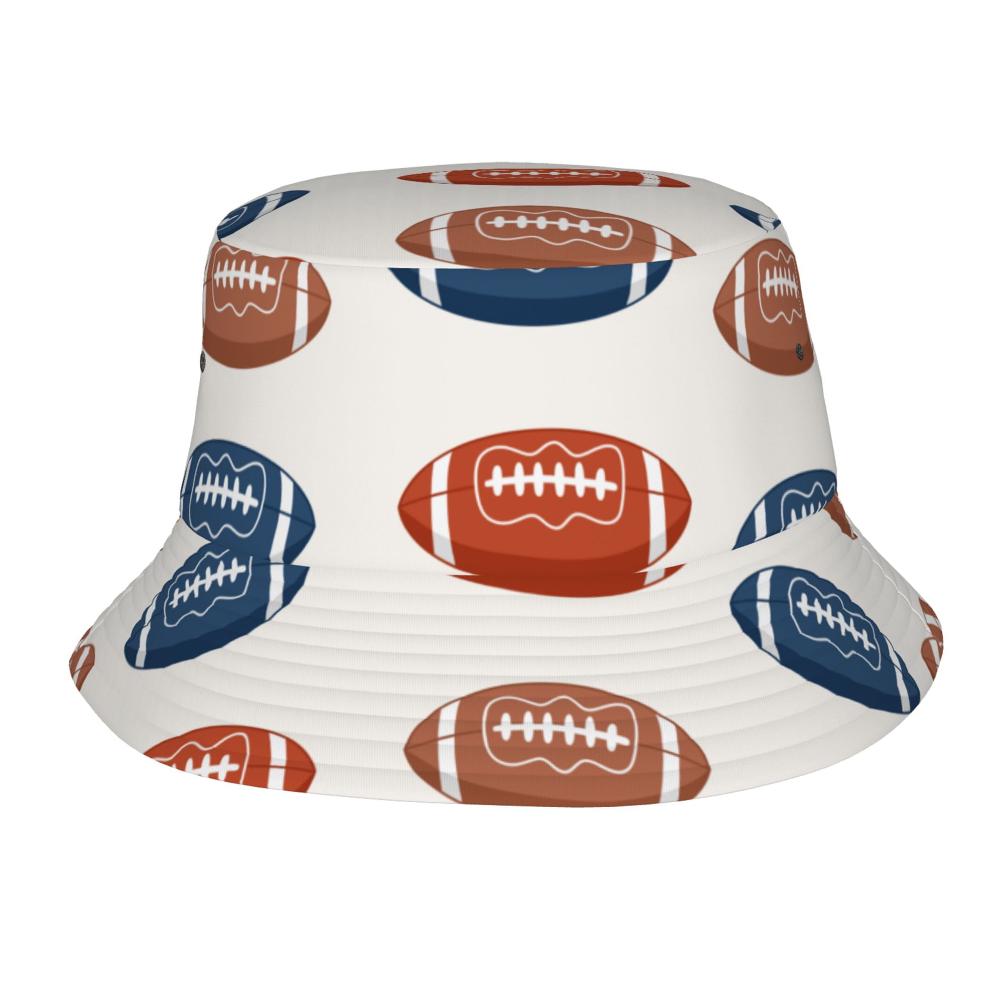ZICANCN American Colorful Football Bucket Hat , Unisex Print Double ...