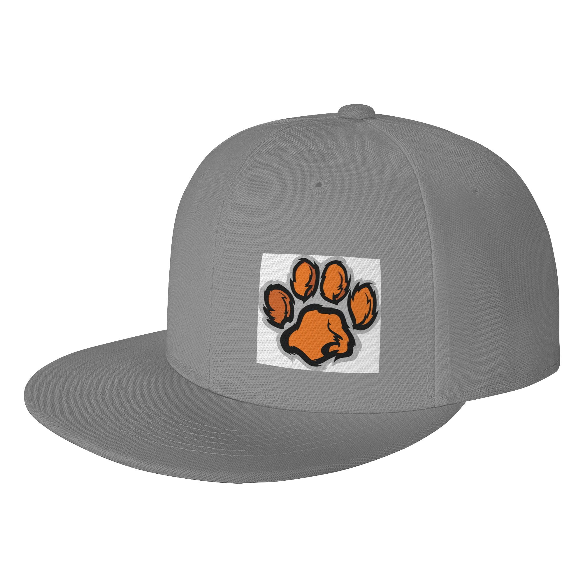 ZICANCN Animal Furry Bear Footprint Baseball Caps, Trucker Hats for Men ...