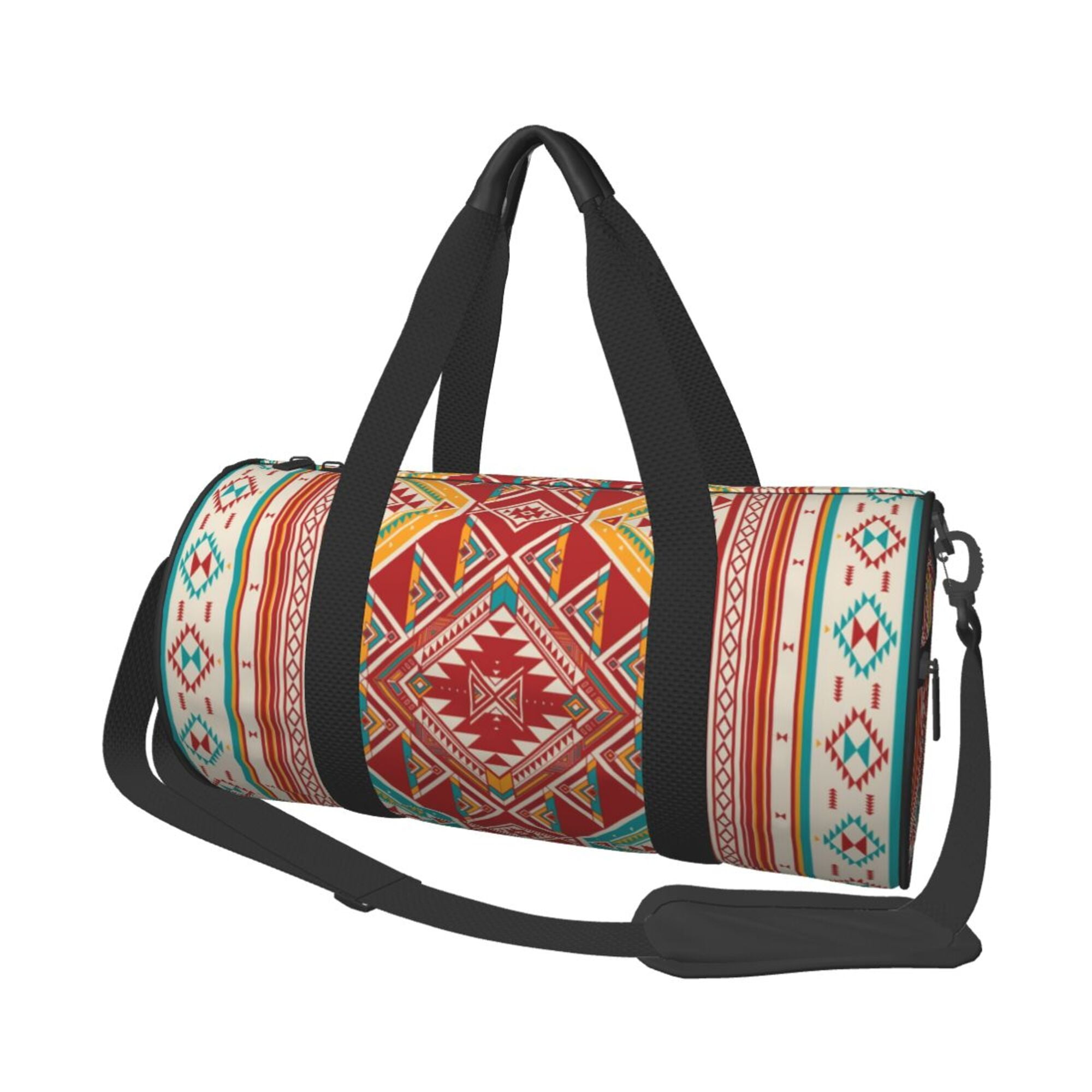 ZICANCN Aztec Kazakhstan Boho Kazkah Travel Duffle Bag, Sports Tote Gym ...