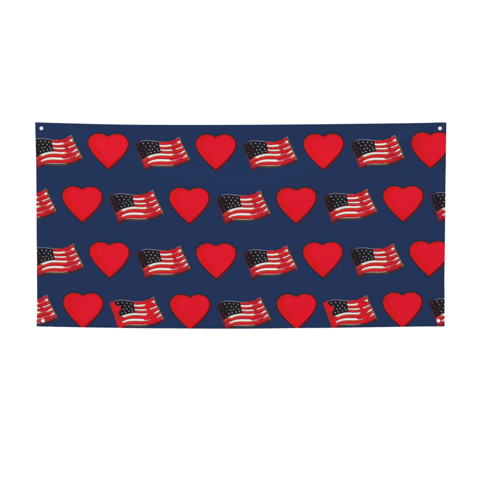 ZICANCN Banner Yard Signs, Liberty National Day Flag Party Wall Decor ...