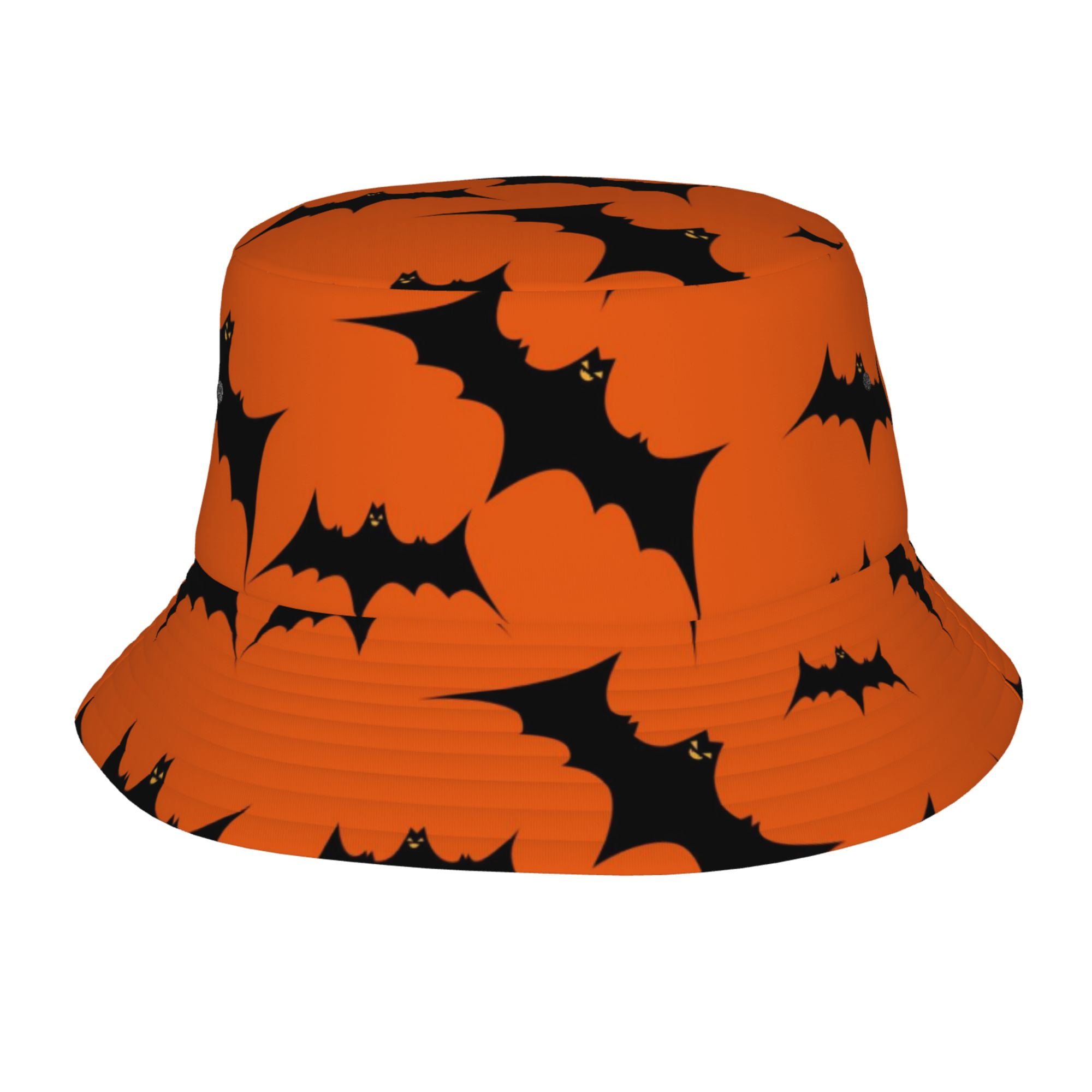 ZICANCN Bats Flying Cute Horror Bucket Hat , Unisex Print Double-Side ...
