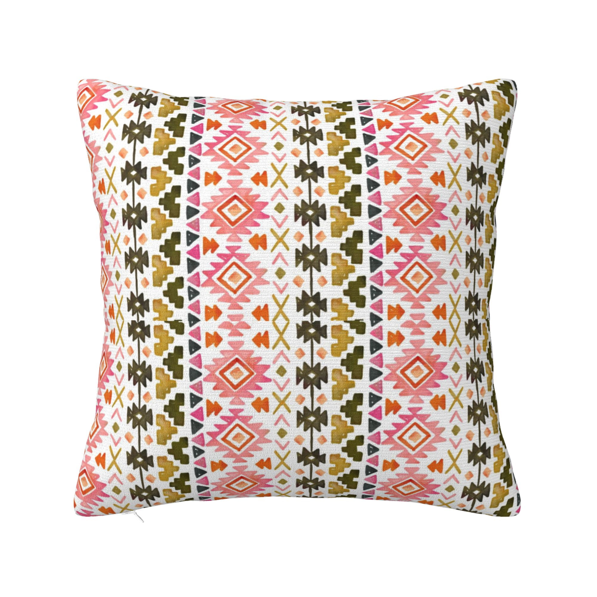 ZICANCN Bohemian Native Geometric Tribal Ethnic Throw Pillow Covers ...