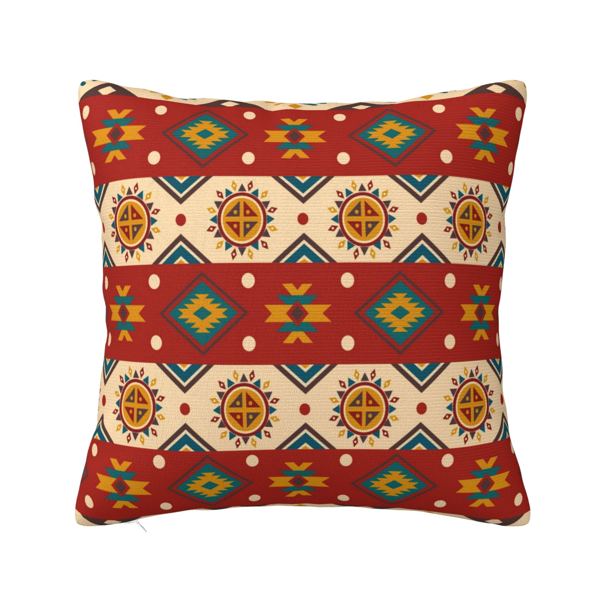 ZICANCN Boho Southwestern Aztec Style Throw Pillow Covers, Bed Couch ...