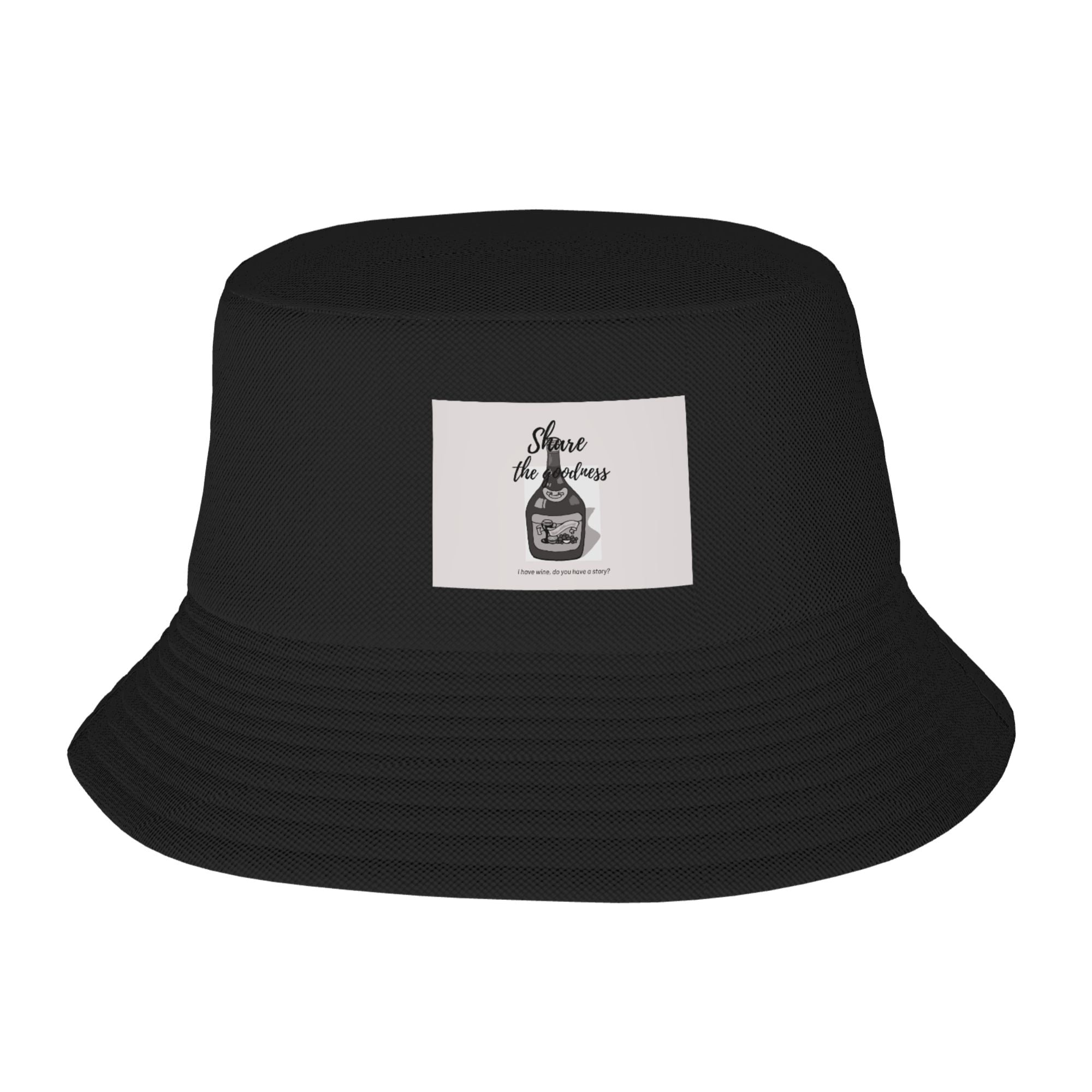ZICANCN Bucket Hat Unisex for Men Women, Cartoon Wine Bottle Printing ...