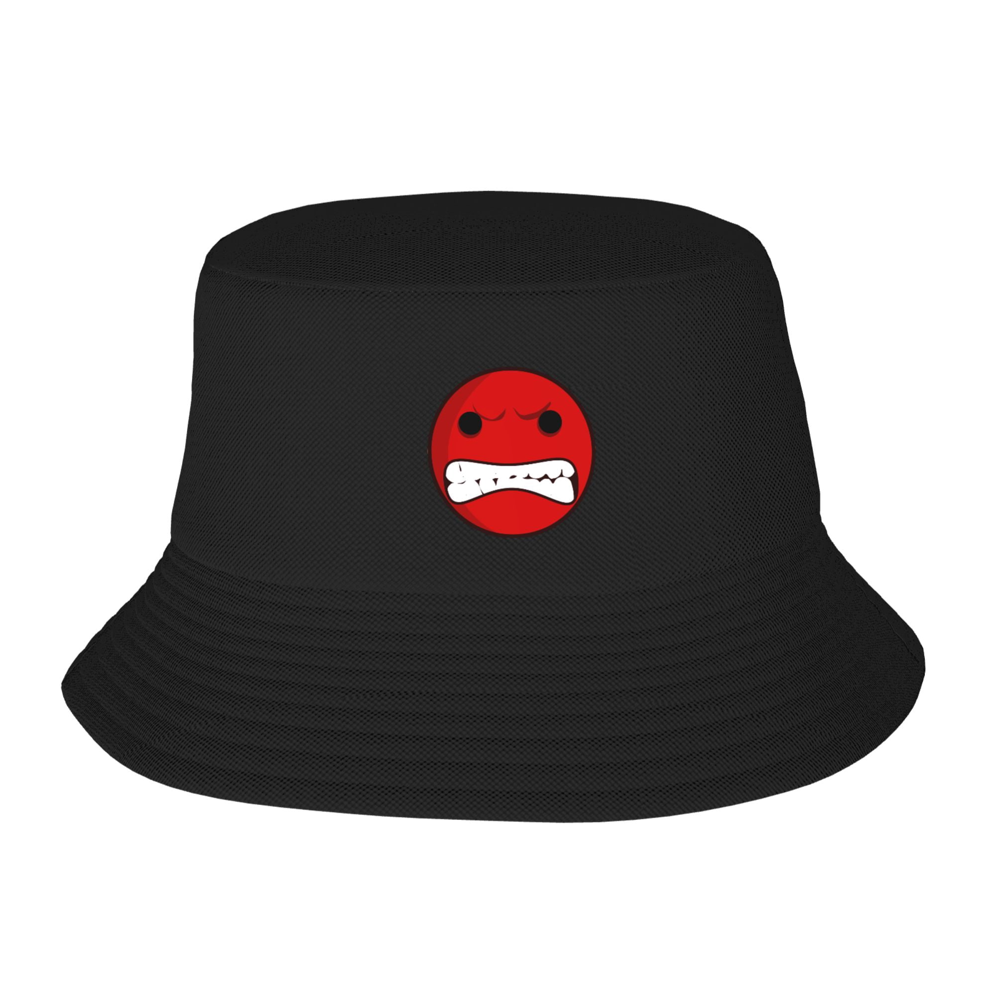 ZICANCN Bucket Hat Unisex for Men Women, Furious Angry Face Fashion ...