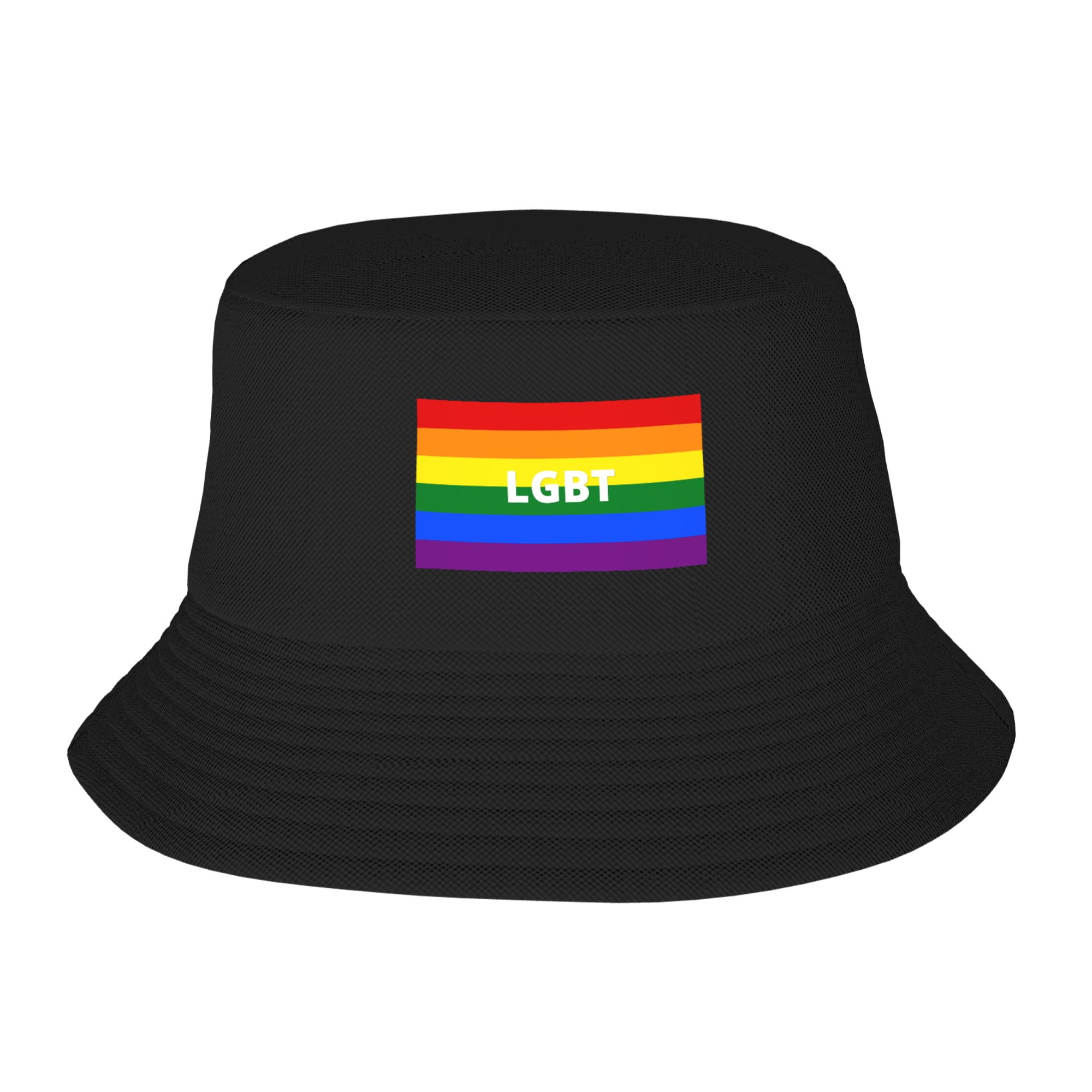 ZICANCN Bucket Hat Unisex for Men Women, Rainbow Lgbt Lesbian Fashion ...