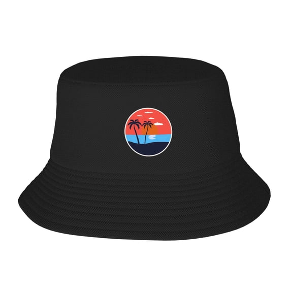 ZICANCN Bucket Hat Unisex for Men Women, Sunset Beach Fashion Fishing ...