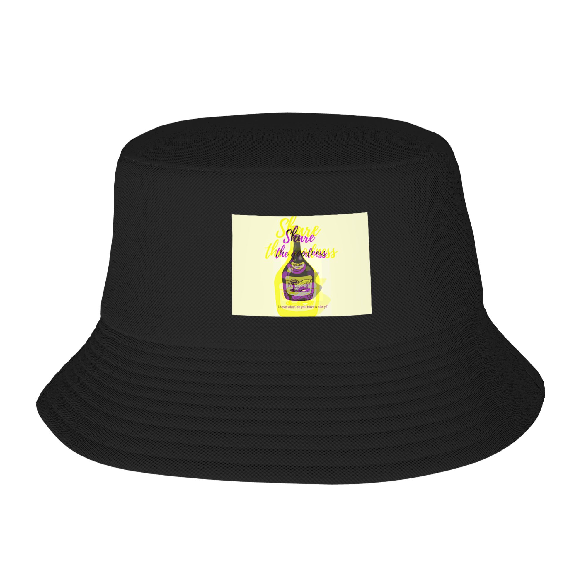 ZICANCN Bucket Hat Unisex for Men Women, Wine Bottle Creative Patterns ...