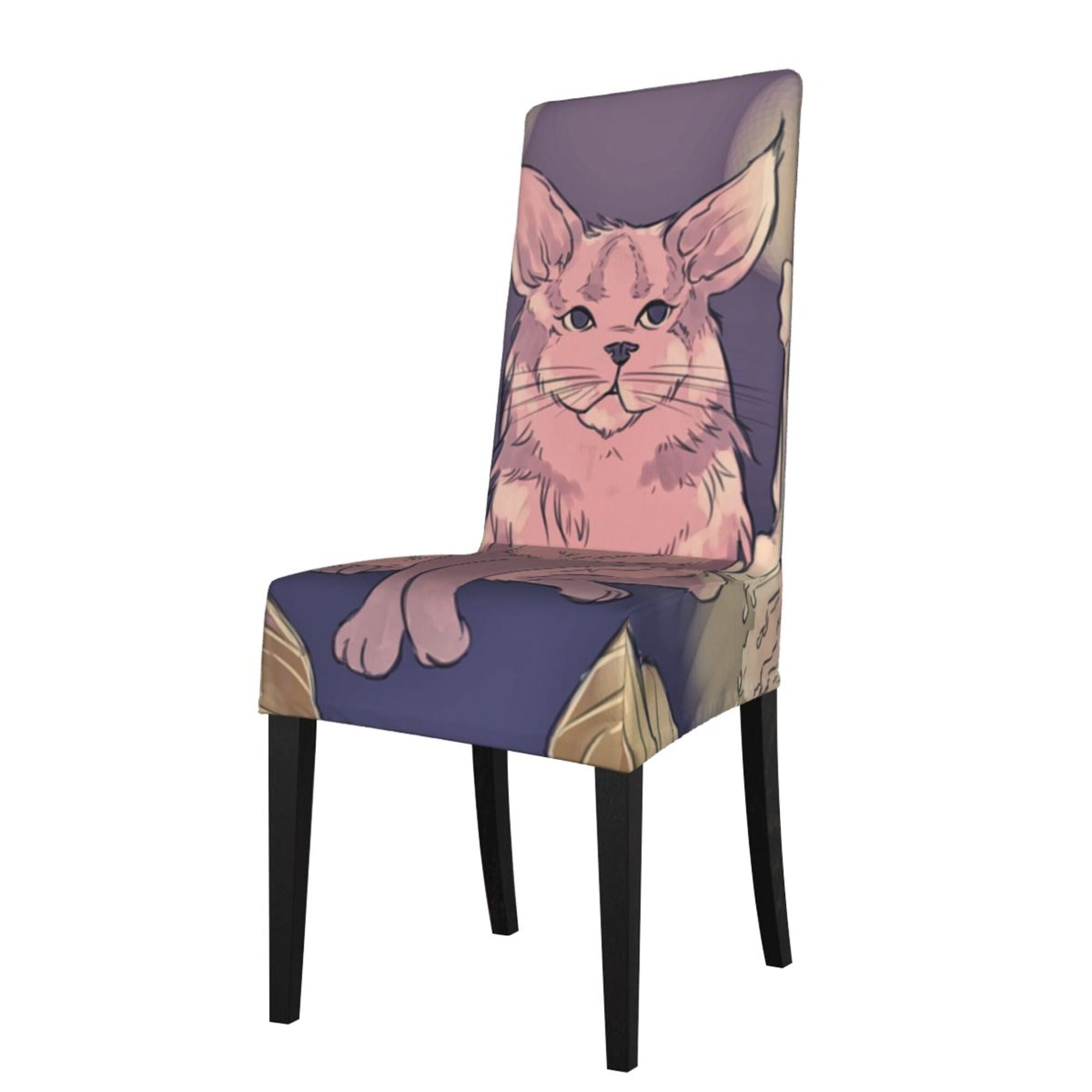 ZICANCN Cat Halloween Magic Chair Protectors Seat Covers , Dining Chair ...