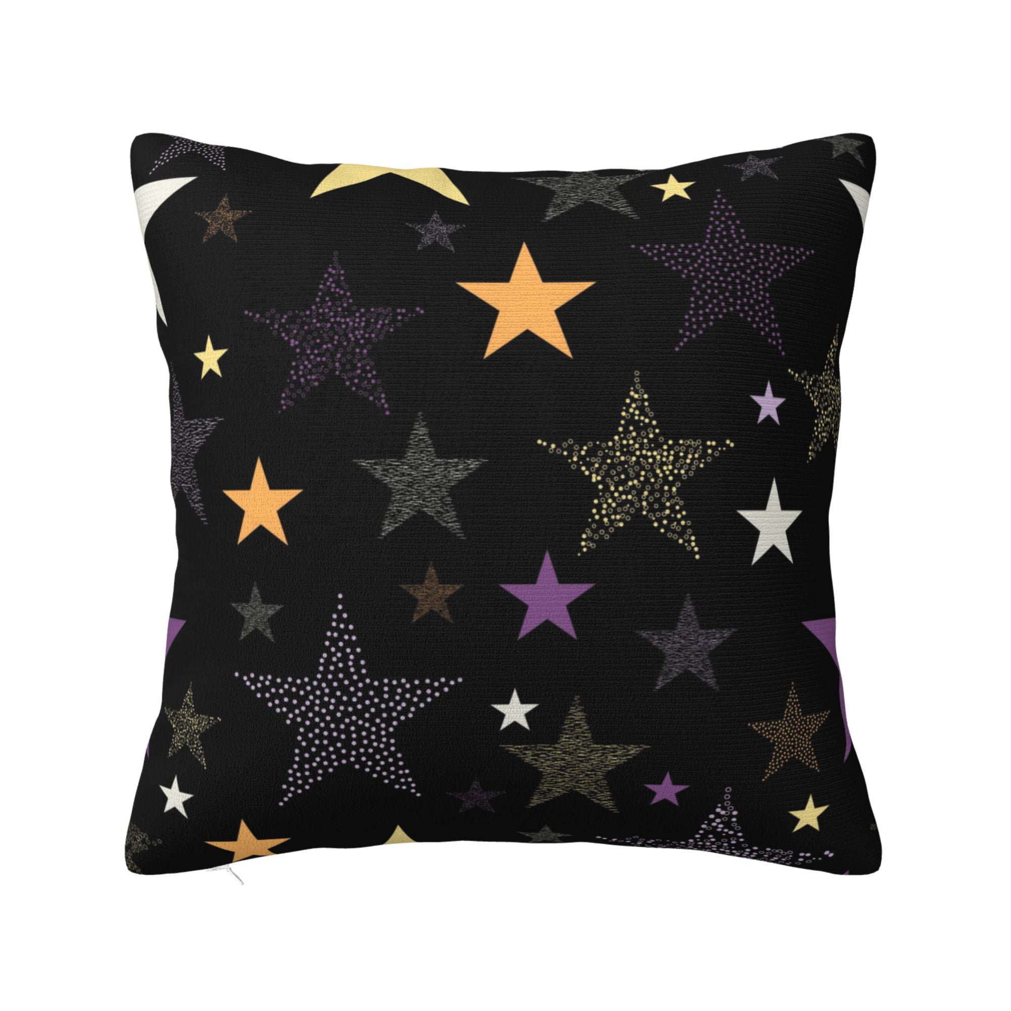 ZICANCN Darkness Shines Star Throw Pillow Covers, Bed Couch Sofa Knit ...