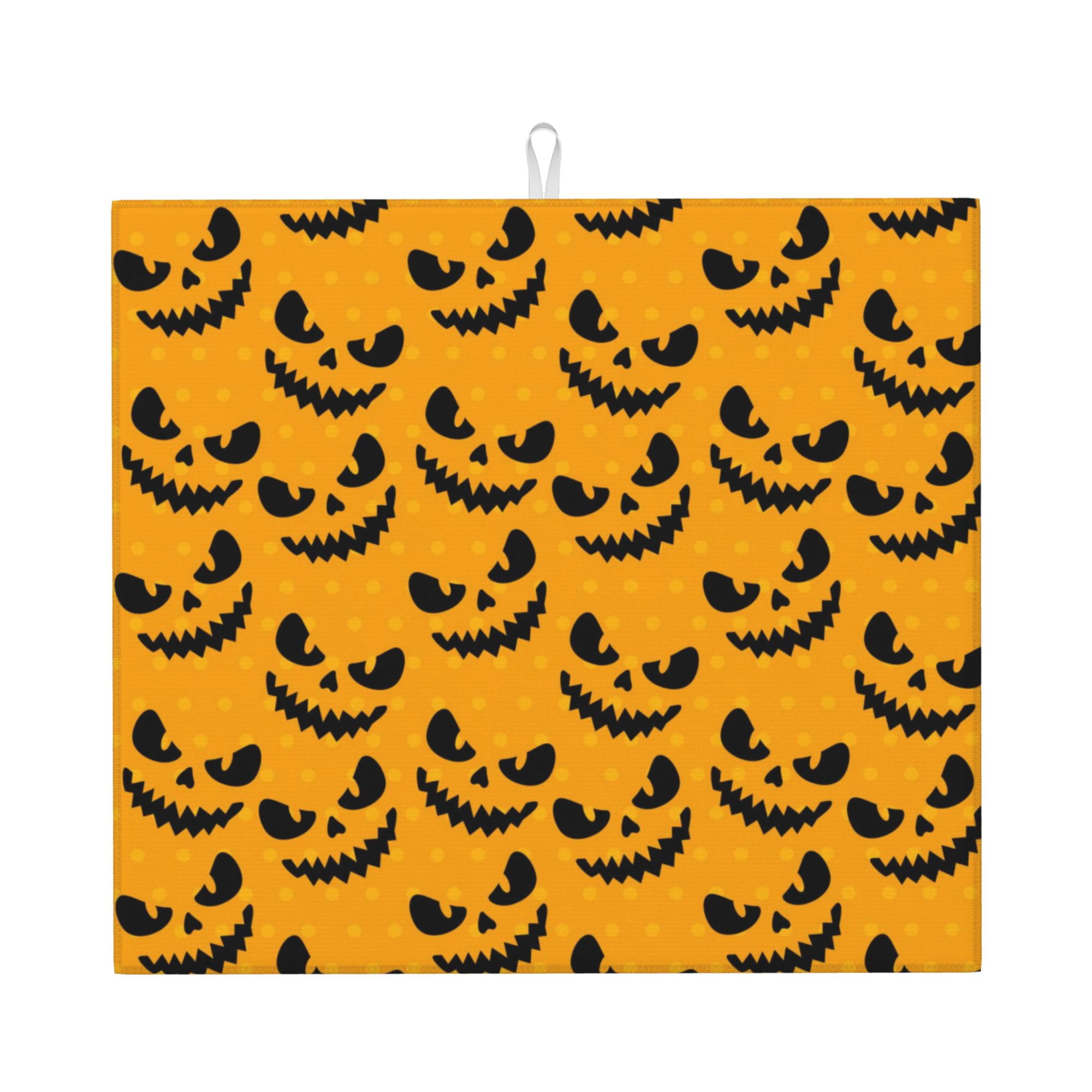 ZICANCN Dish Drying Mat for Kitchen Countertop, Wicked Mouth Drainer ...