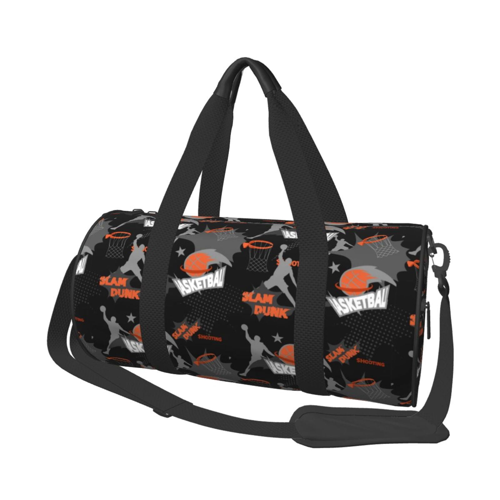ZICANCN Doodle Basketball Sports Unisex Large Duffle Bag for Travel ...