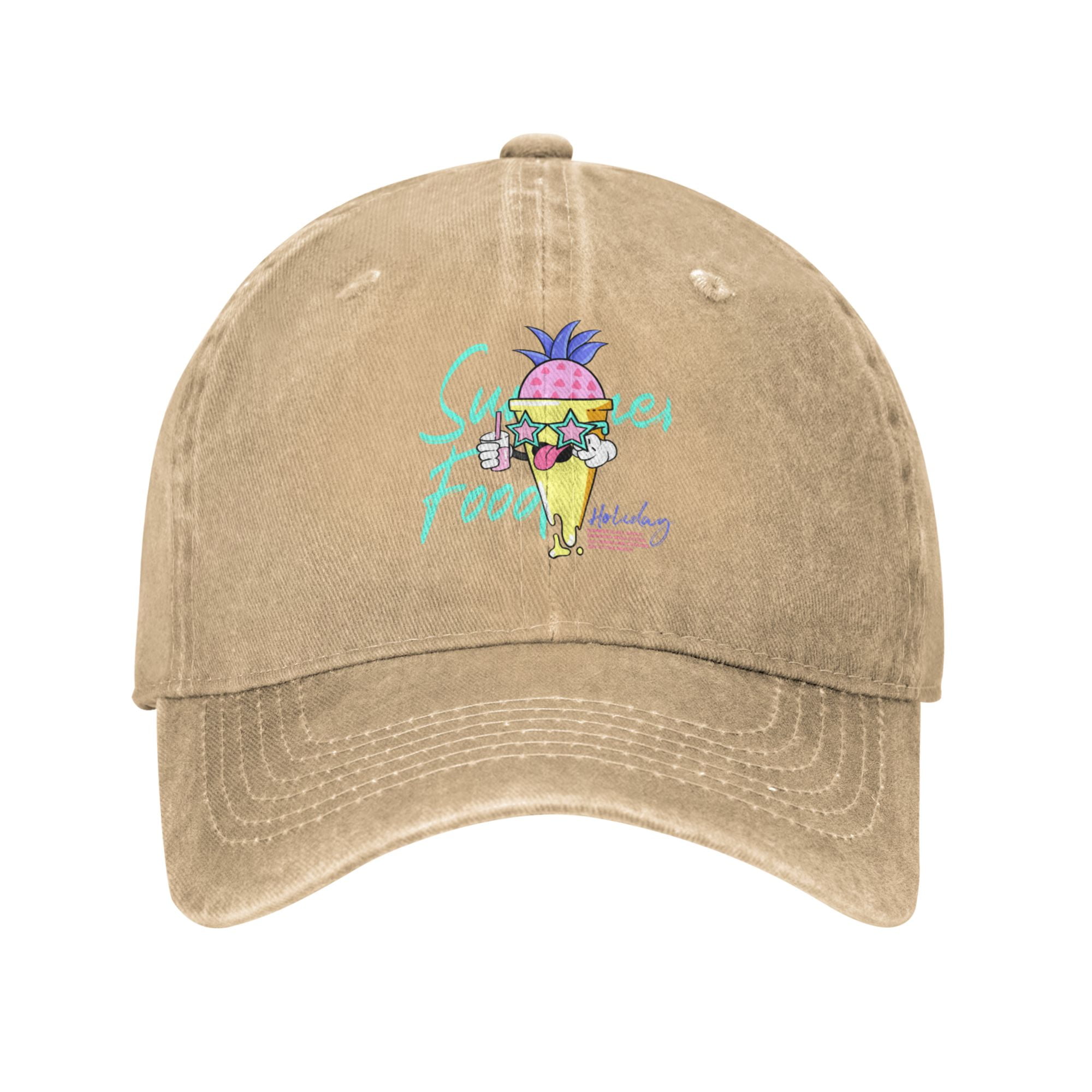 ZICANCN Doodle Ice Cream Adjustable Baseball Cap Women , Hats for Men ...