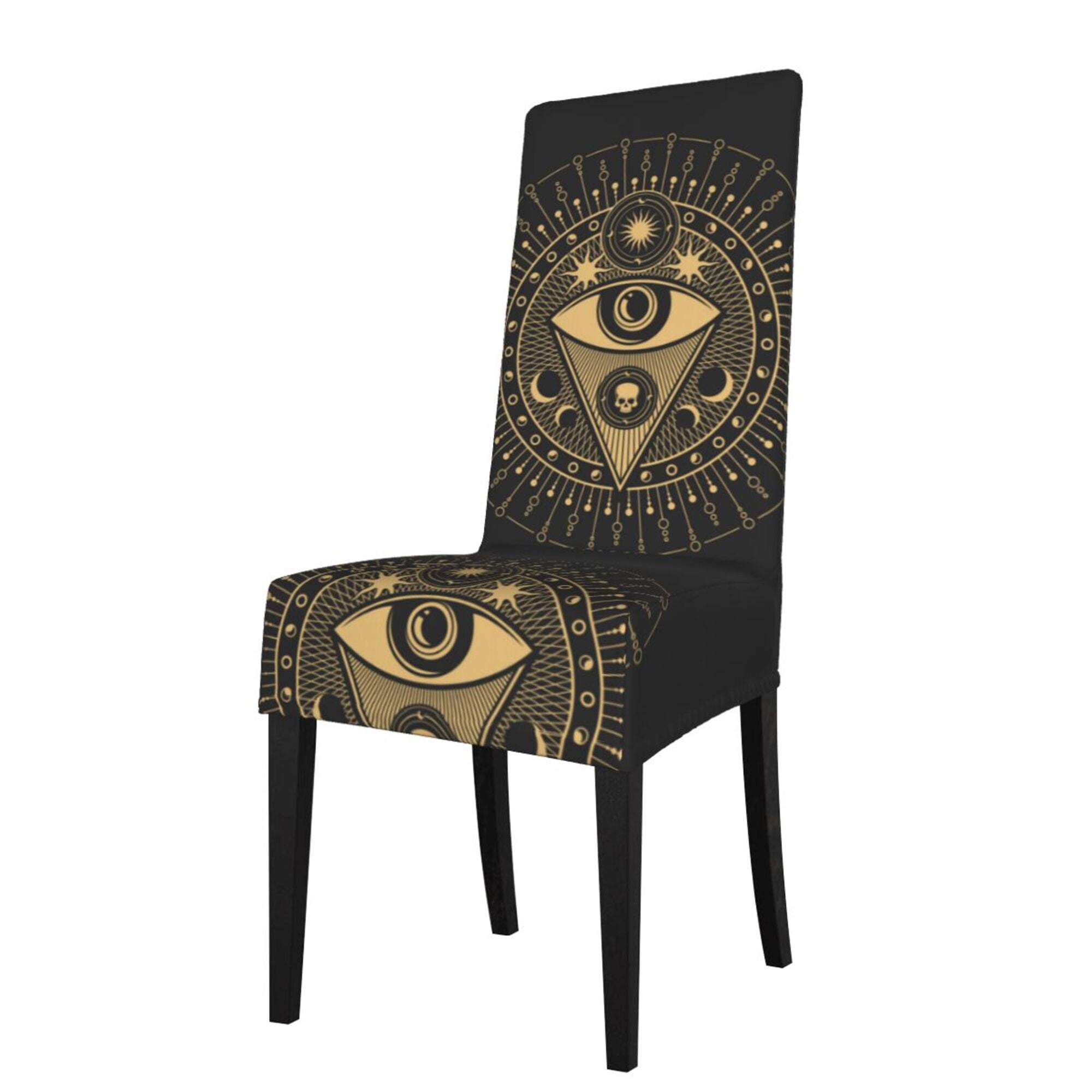 ZICANCN Esoteric Eye Occult Symbol Chair Protectors Seat Covers ...