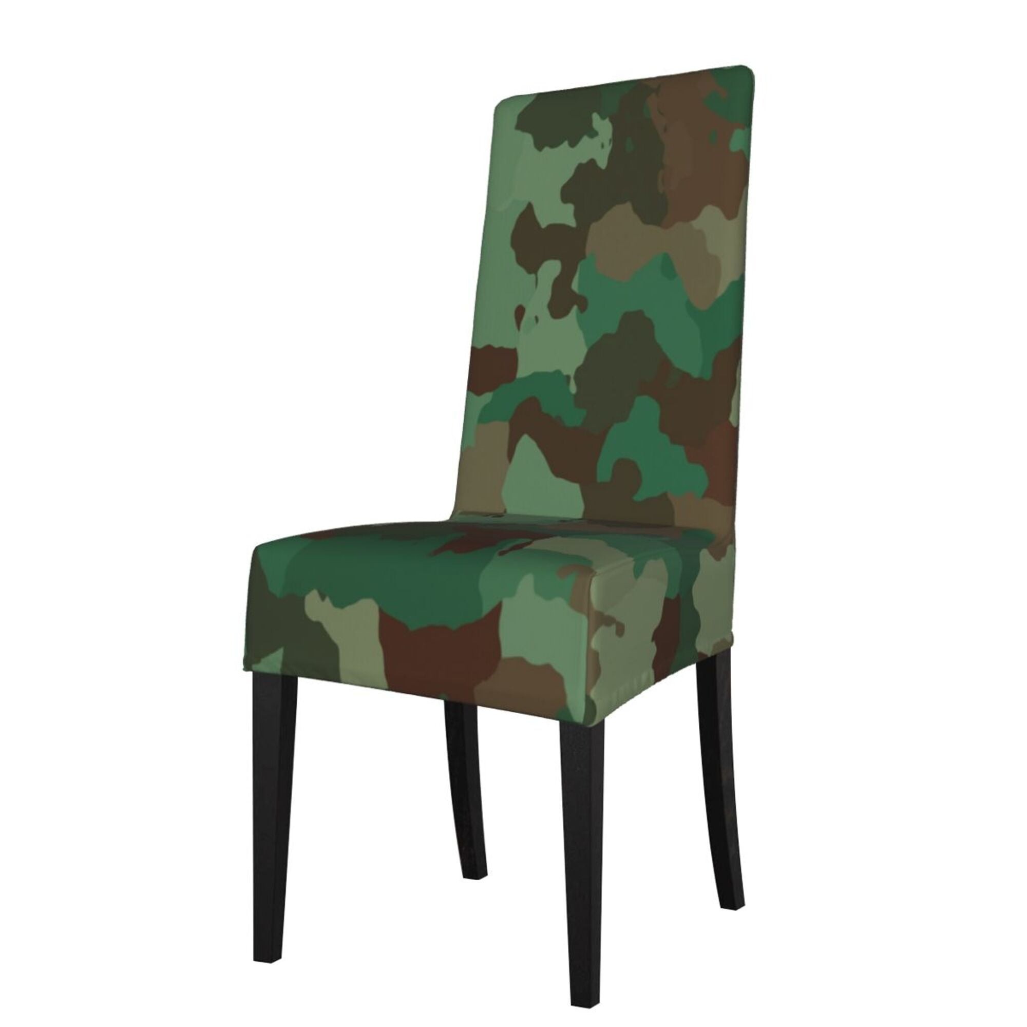 ZICANCN Green Camouflage Seamless Chair Protectors Seat Covers , Dining ...