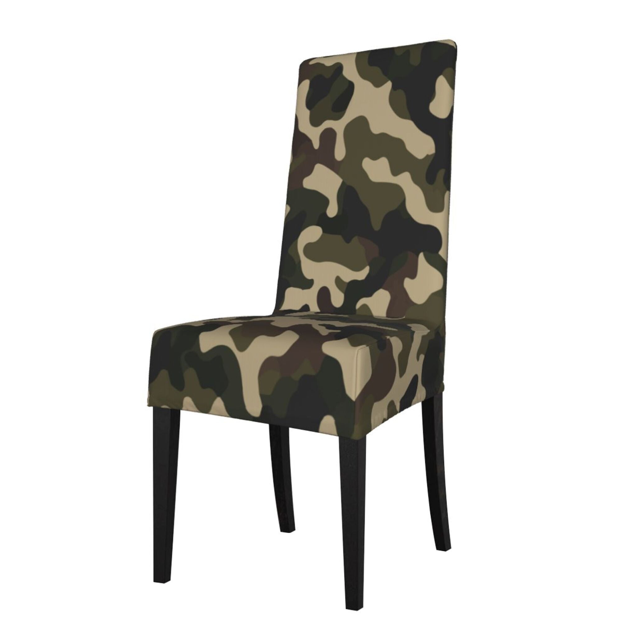 ZICANCN Green Forest Camouflage Chair Protectors Seat Covers , Dining ...