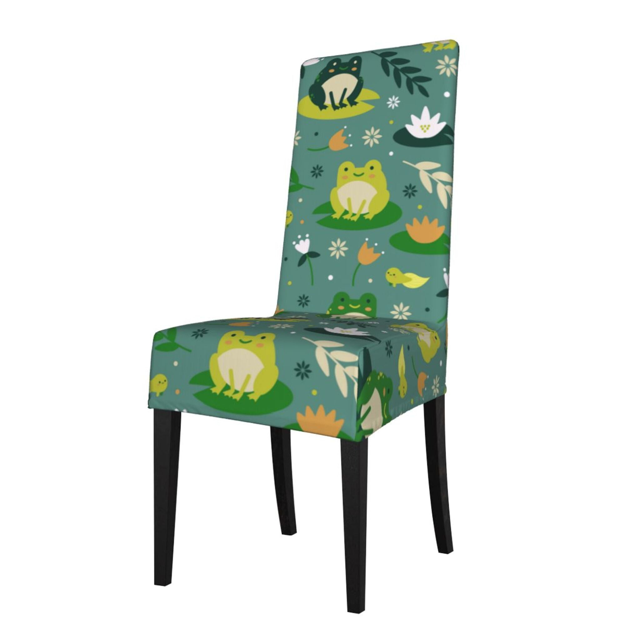 ZICANCN Green Happy Frogs Chair Protectors Seat Covers , Dining Chair ...