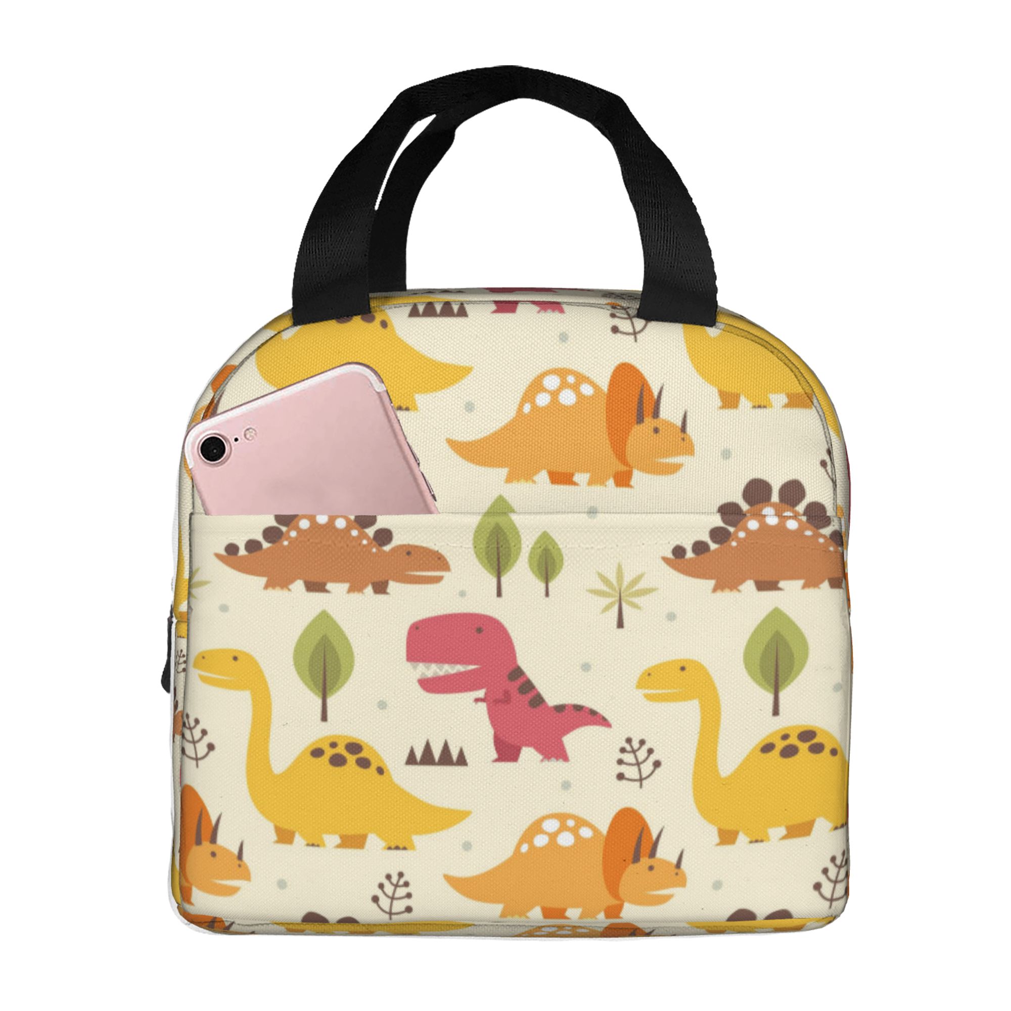 ZICANCN Insulated Lunch Bag for Women Men, Cartoon Fun Colorful ...