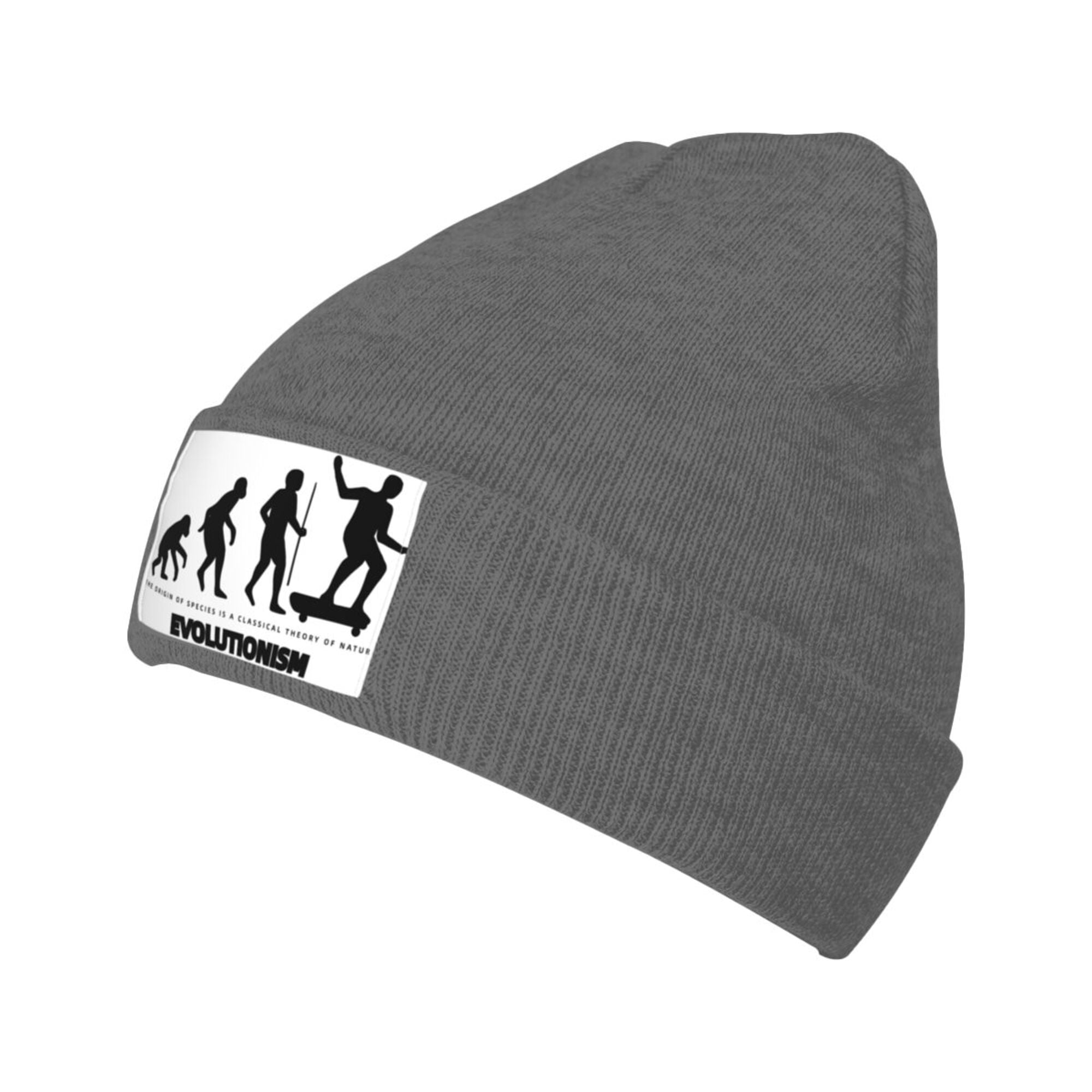 ZICANCN Knit Beanie Hat-Skate Evolution Winter Cap Soft Warm Classic ...