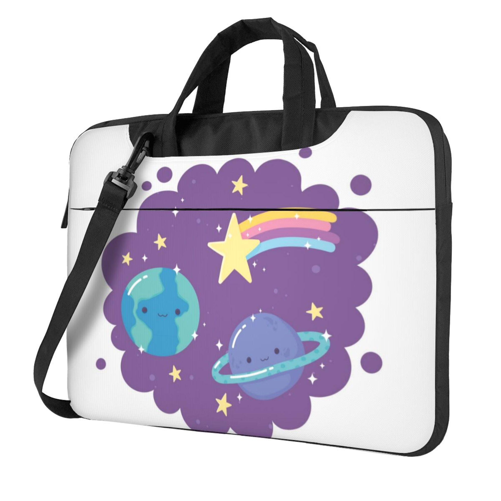 ZICANCN Laptop Case 13 inch, Rainbow Arrow Purple Background Work ...