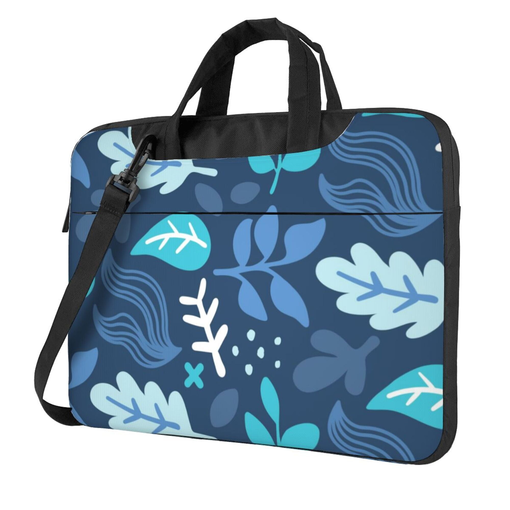 ZICANCN Laptop Case 14 inch, Abstract Seamless Leaf Pattern Work ...