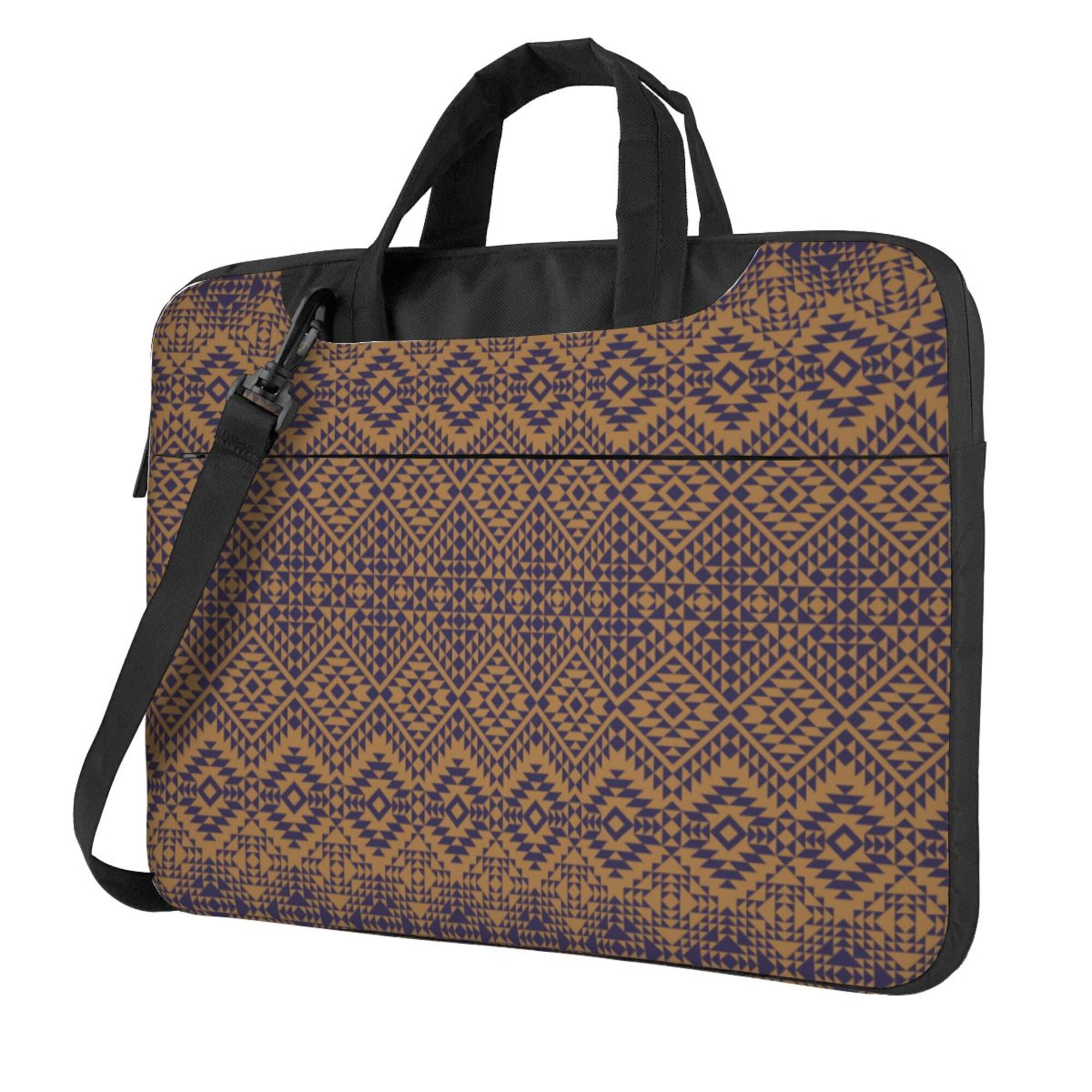 ZICANCN Laptop Case 14 inch, Background Texture Work Shoulder Messenger ...