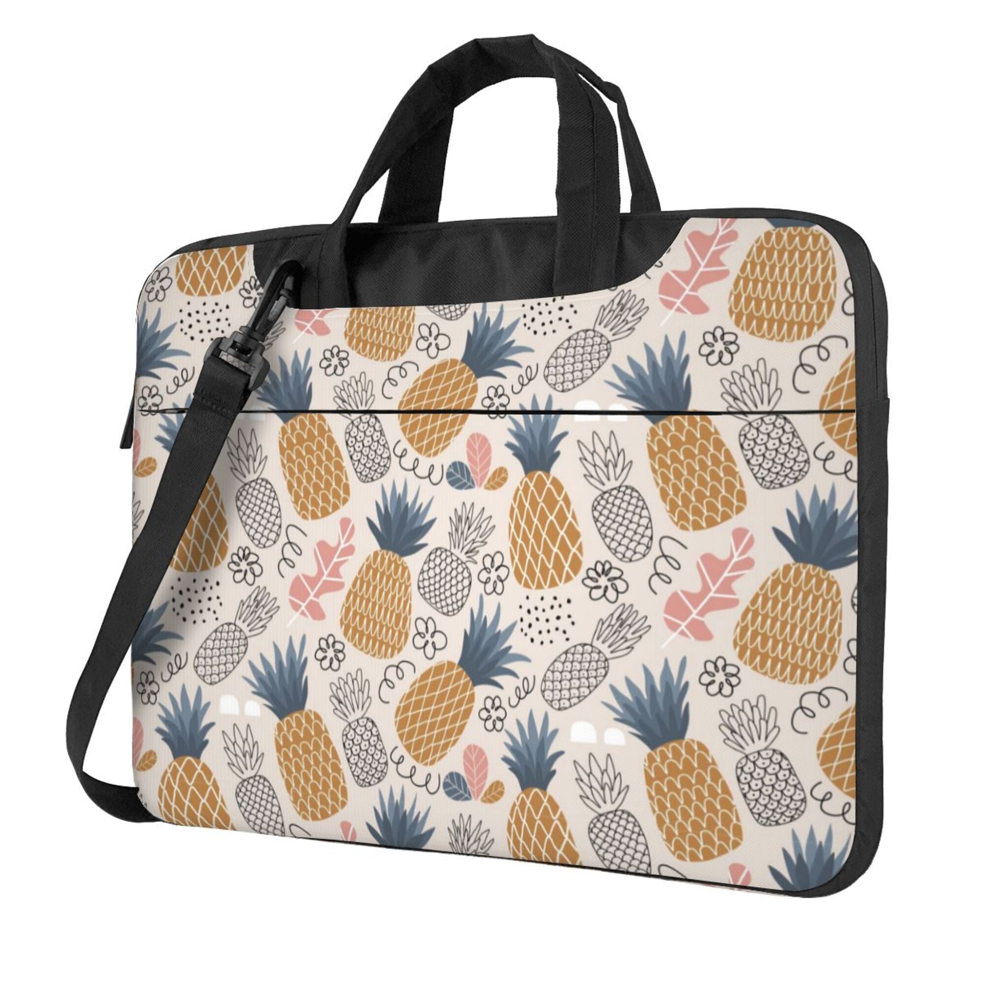 ZICANCN Laptop Case 14 inch, Cartoon Classic Pineapple Work Shoulder ...