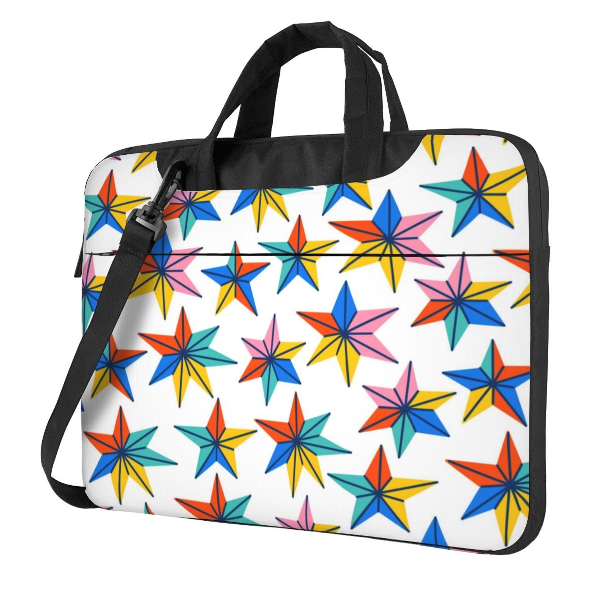 ZICANCN Laptop Case 14 inch, Cartoon Doodle Colorful Stars Work ...